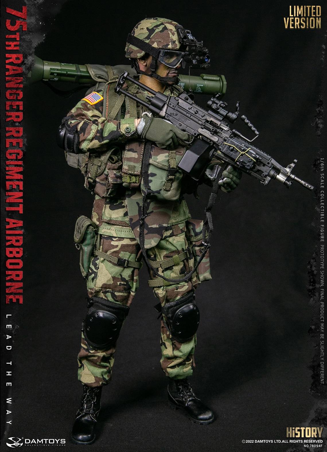 (PREORDER) DAMTOYS 78094F 1/6 75th RANGER REGIMENT AIRBORNE (Limited ...