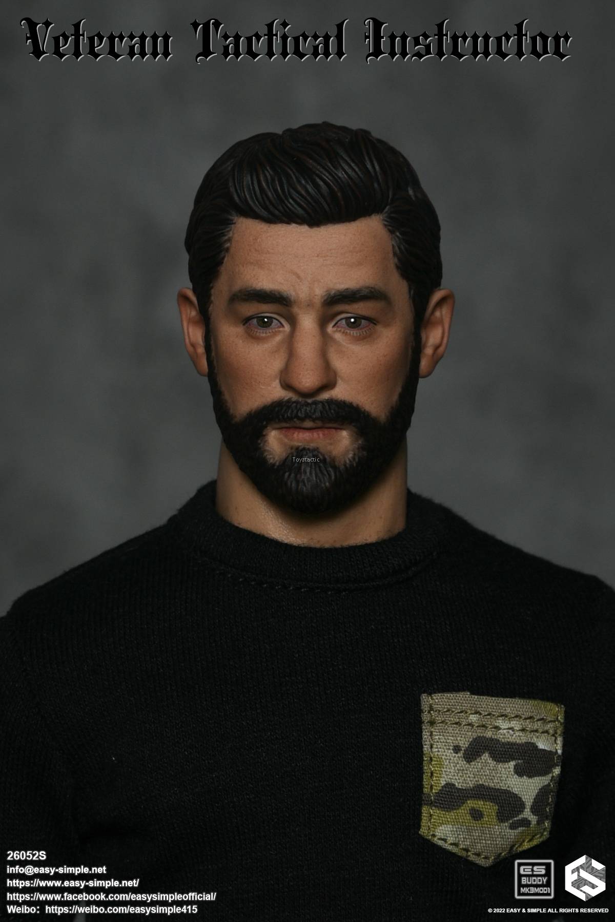 (PREORDER) EASY&SIMPLE 26052S 1/6 Veteran Tactical Instructor