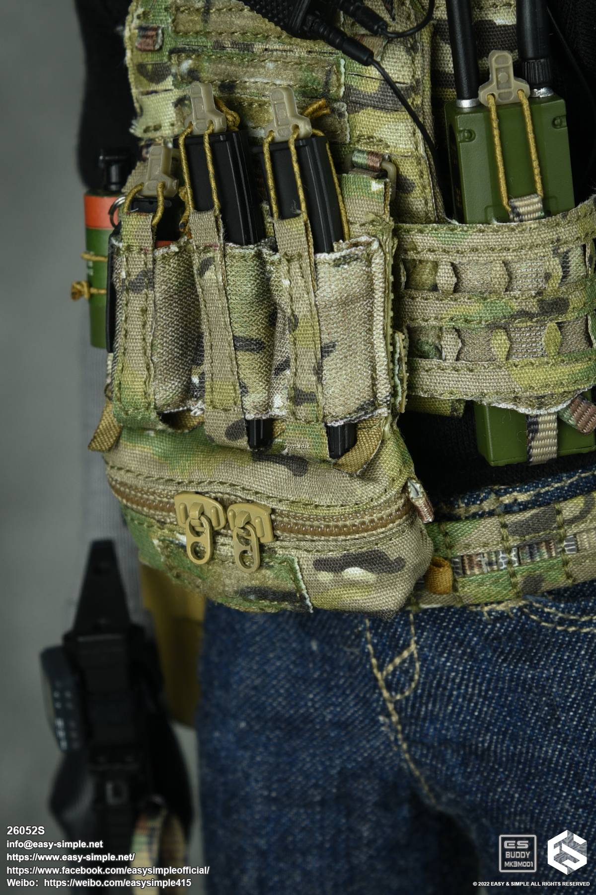 (PREORDER) EASY&SIMPLE 26052S 1/6 Veteran Tactical Instructor