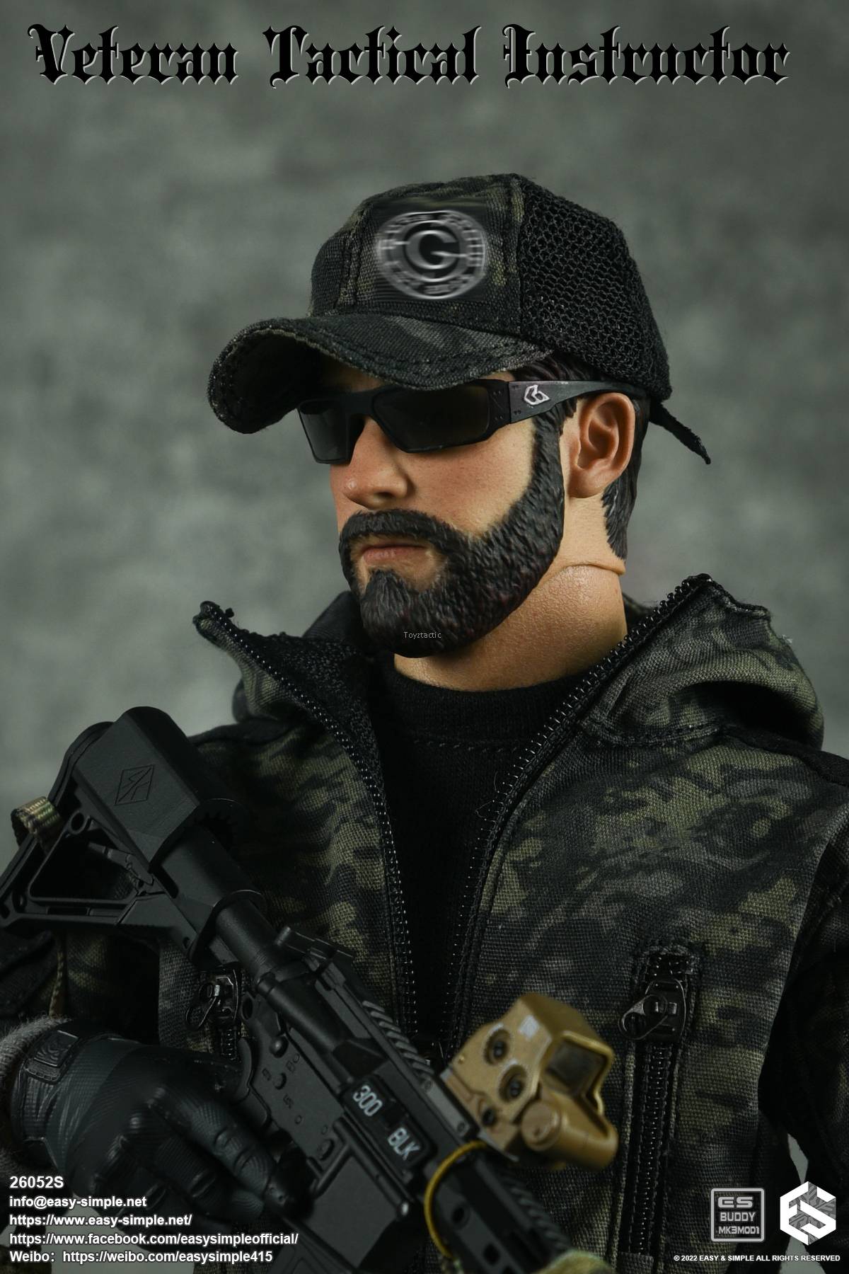 EASY&SIMPLE 26052S 1/6 Veteran Tactical Instructor