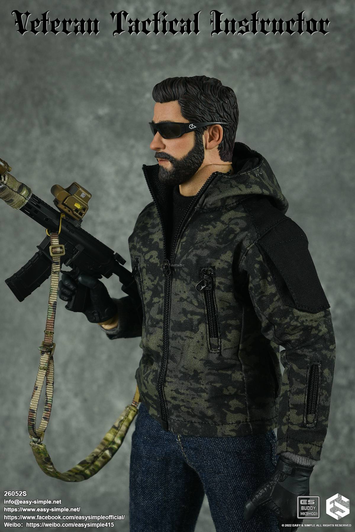 (PREORDER) EASY&SIMPLE 26052S 1/6 Veteran Tactical Instructor