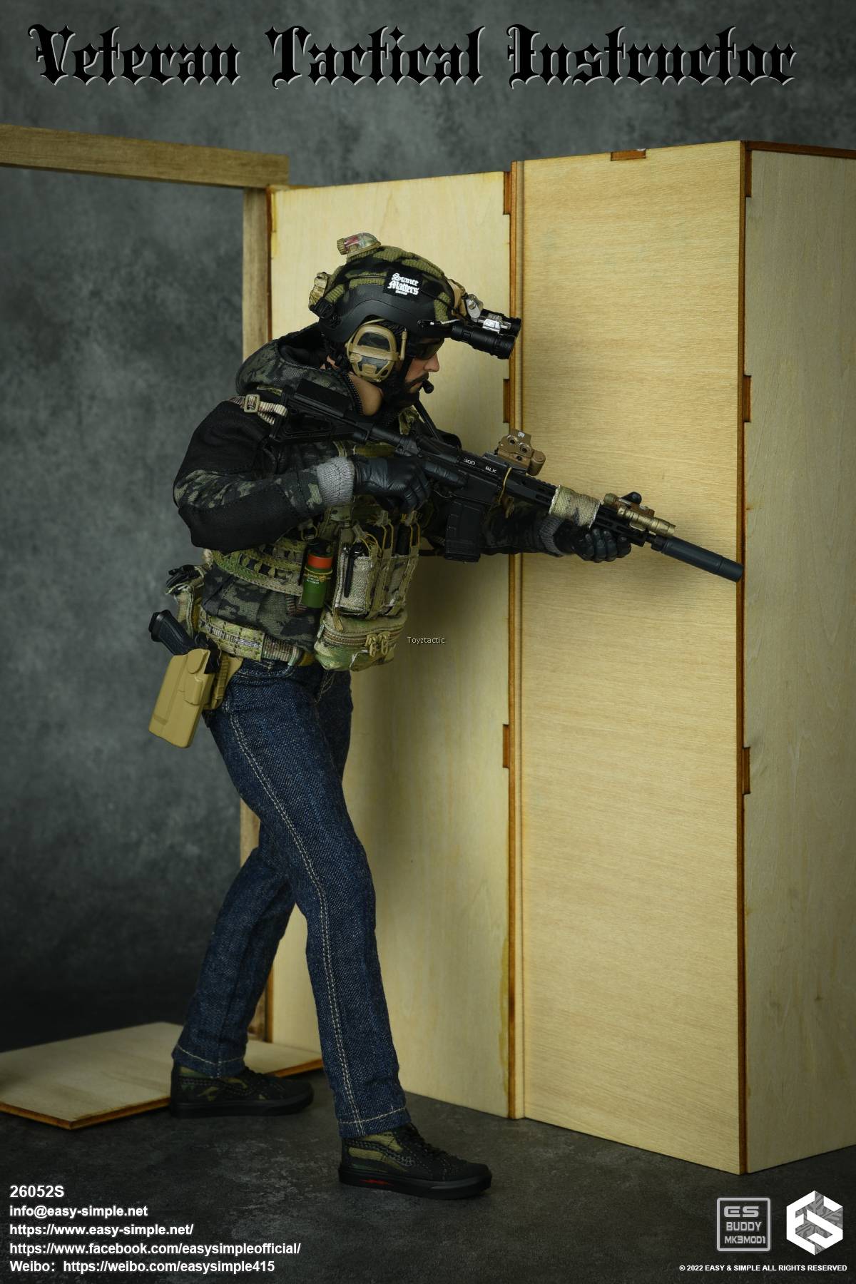 EASY&SIMPLE 26052S 1/6 Veteran Tactical Instructor