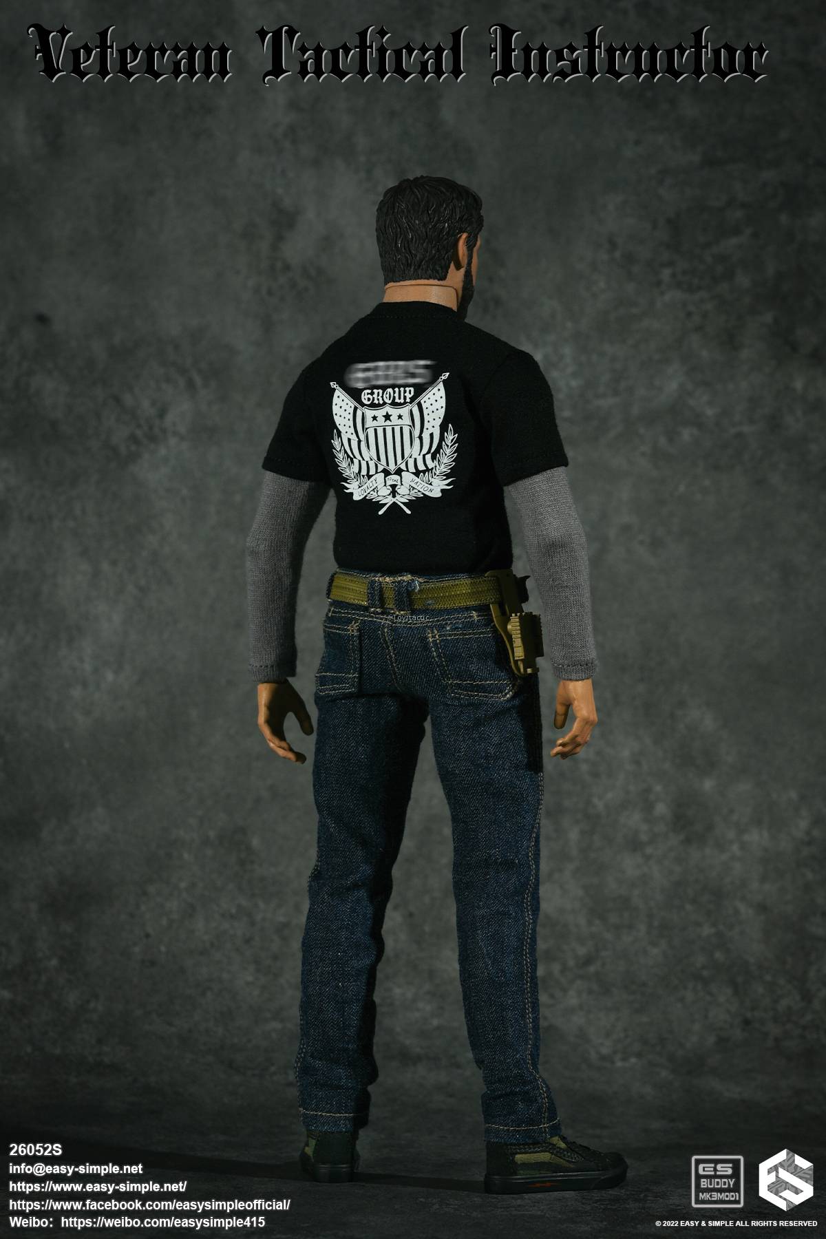 EASY&SIMPLE 26052S 1/6 Veteran Tactical Instructor