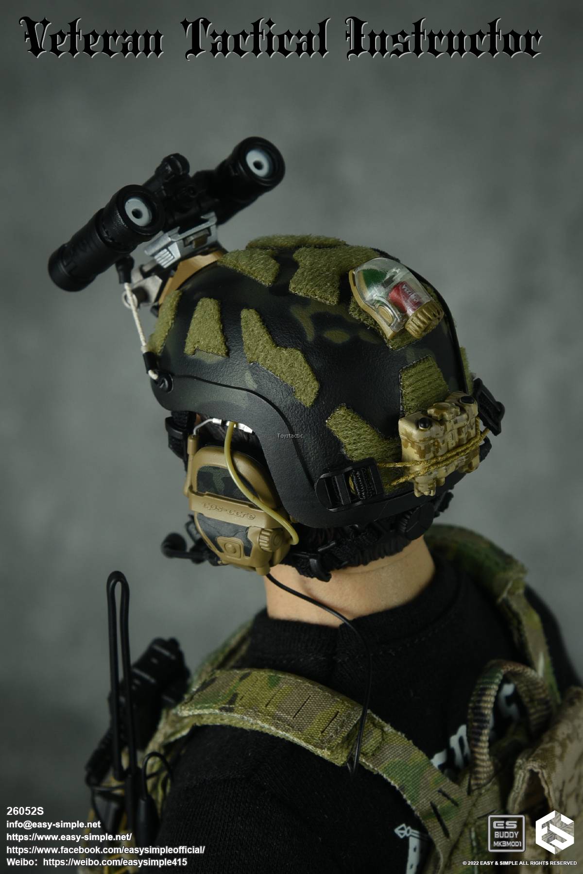 EASY&SIMPLE 26052S 1/6 Veteran Tactical Instructor