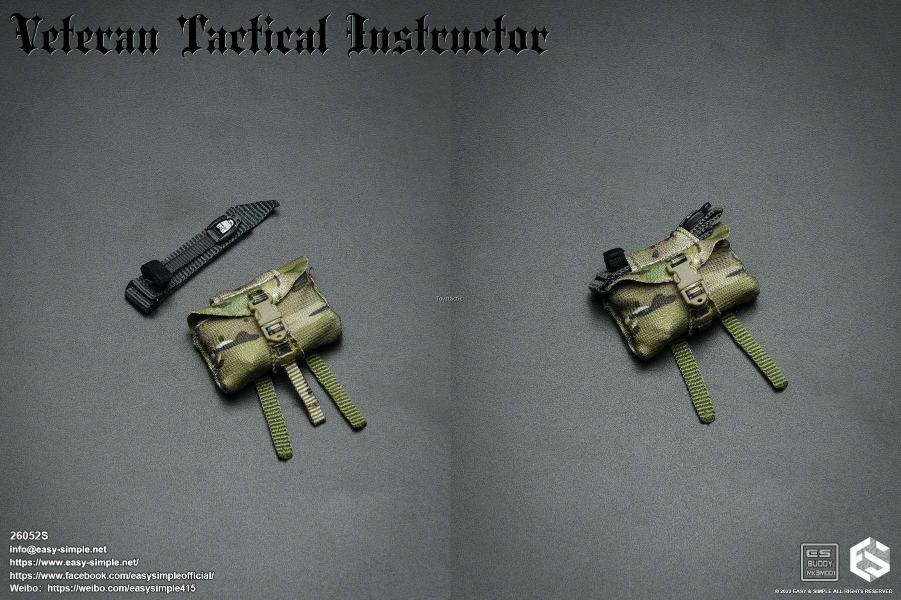 (PREORDER) EASY&SIMPLE 26052S 1/6 Veteran Tactical Instructor