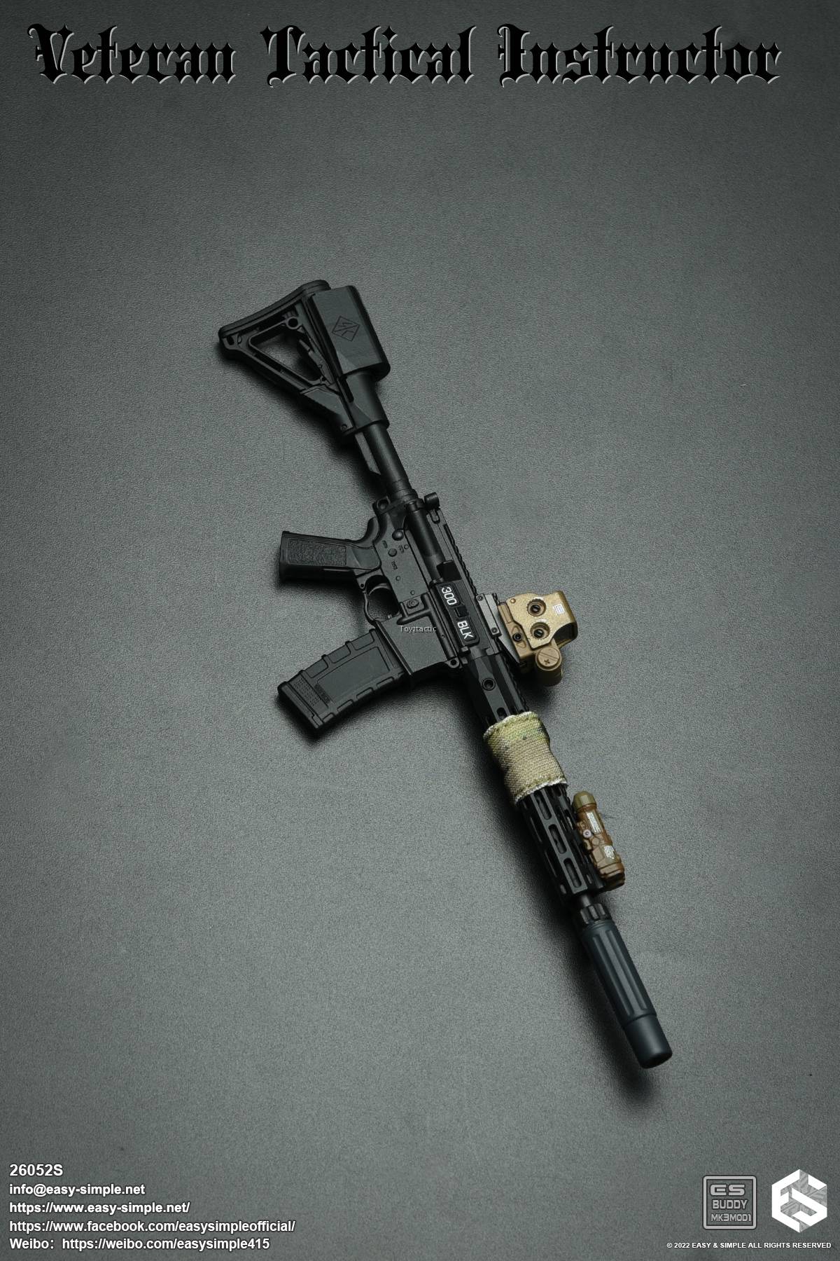 EASY&SIMPLE 26052S 1/6 Veteran Tactical Instructor