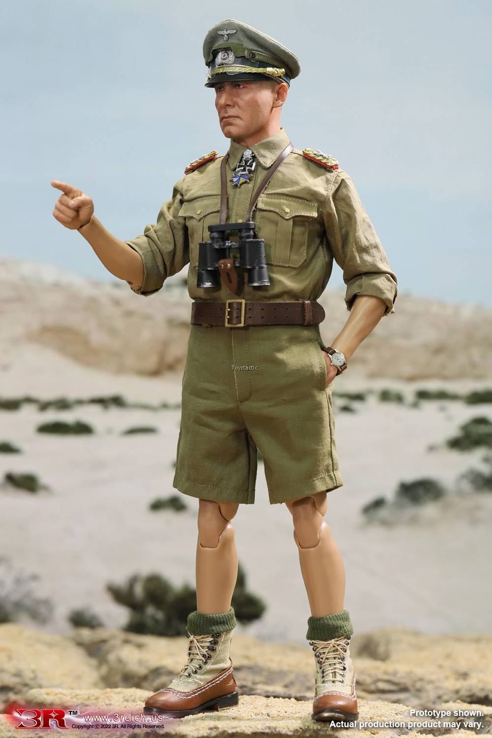 (PREORDER) 3R GM651 1/6 General Field Marshal of German Afrika Korps ...