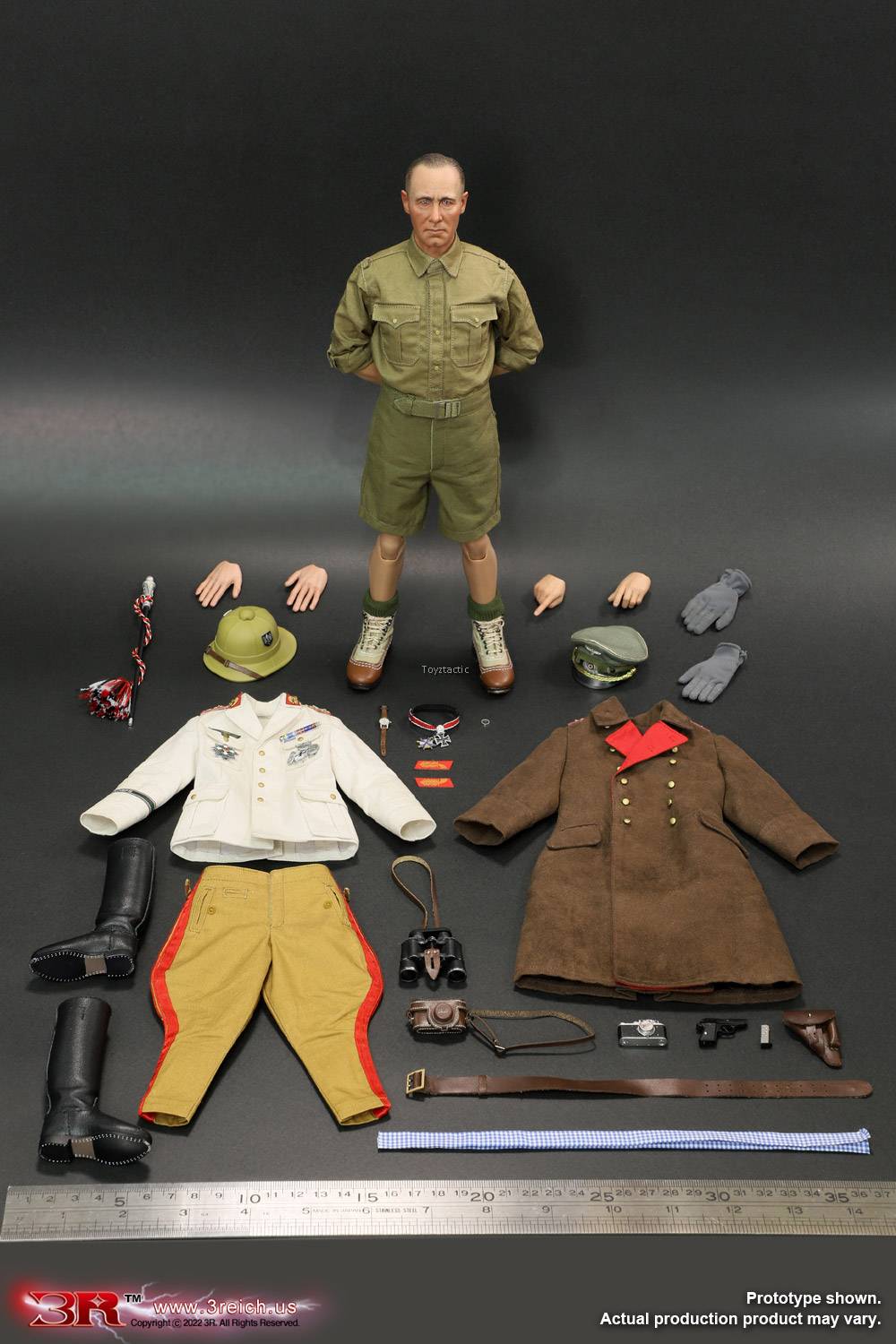 (PREORDER) 3R GM651 1/6 General Field Marshal of German Afrika Korps ...