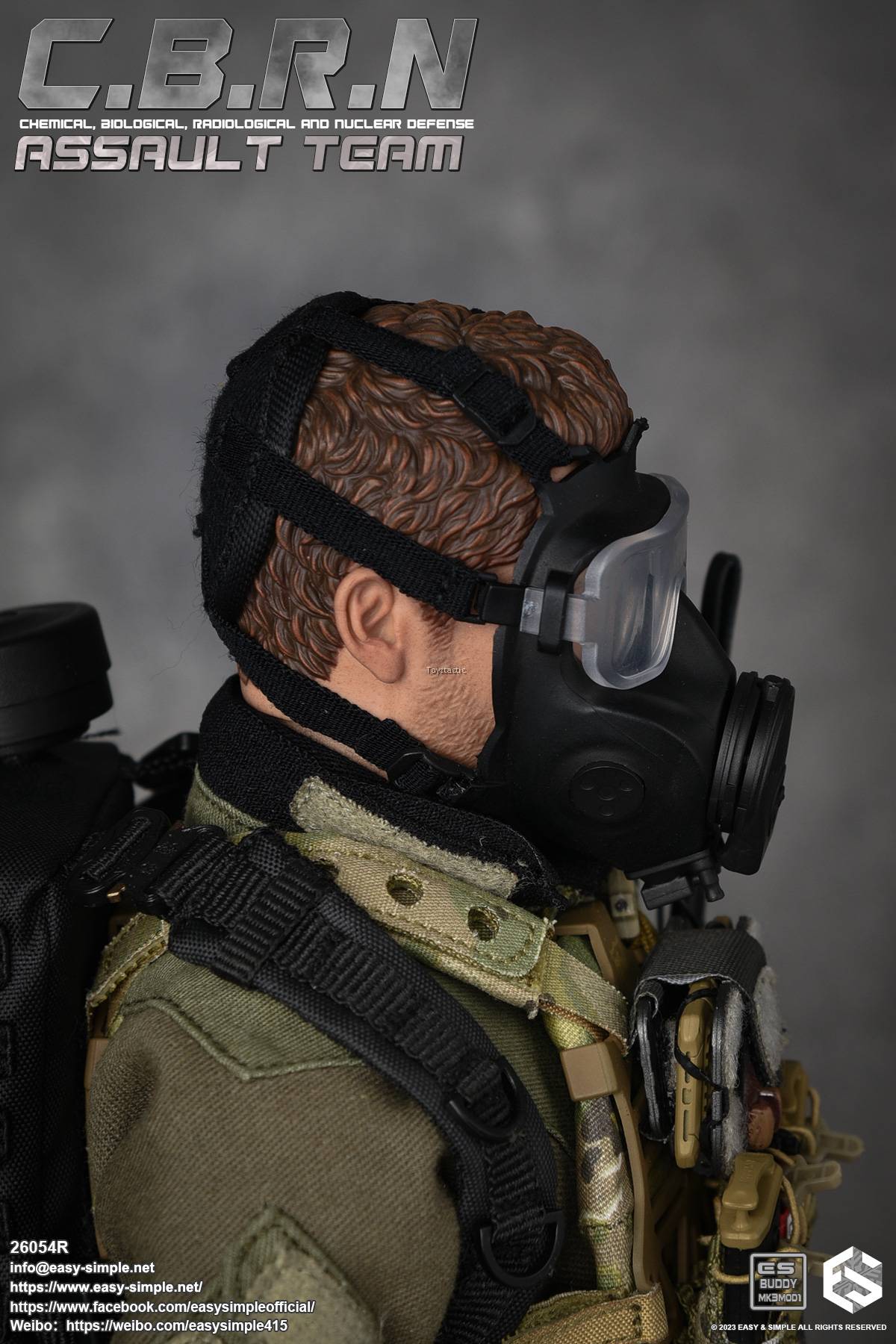 EASY&SIMPLE 26054R 1/6 CBRN Assault Team