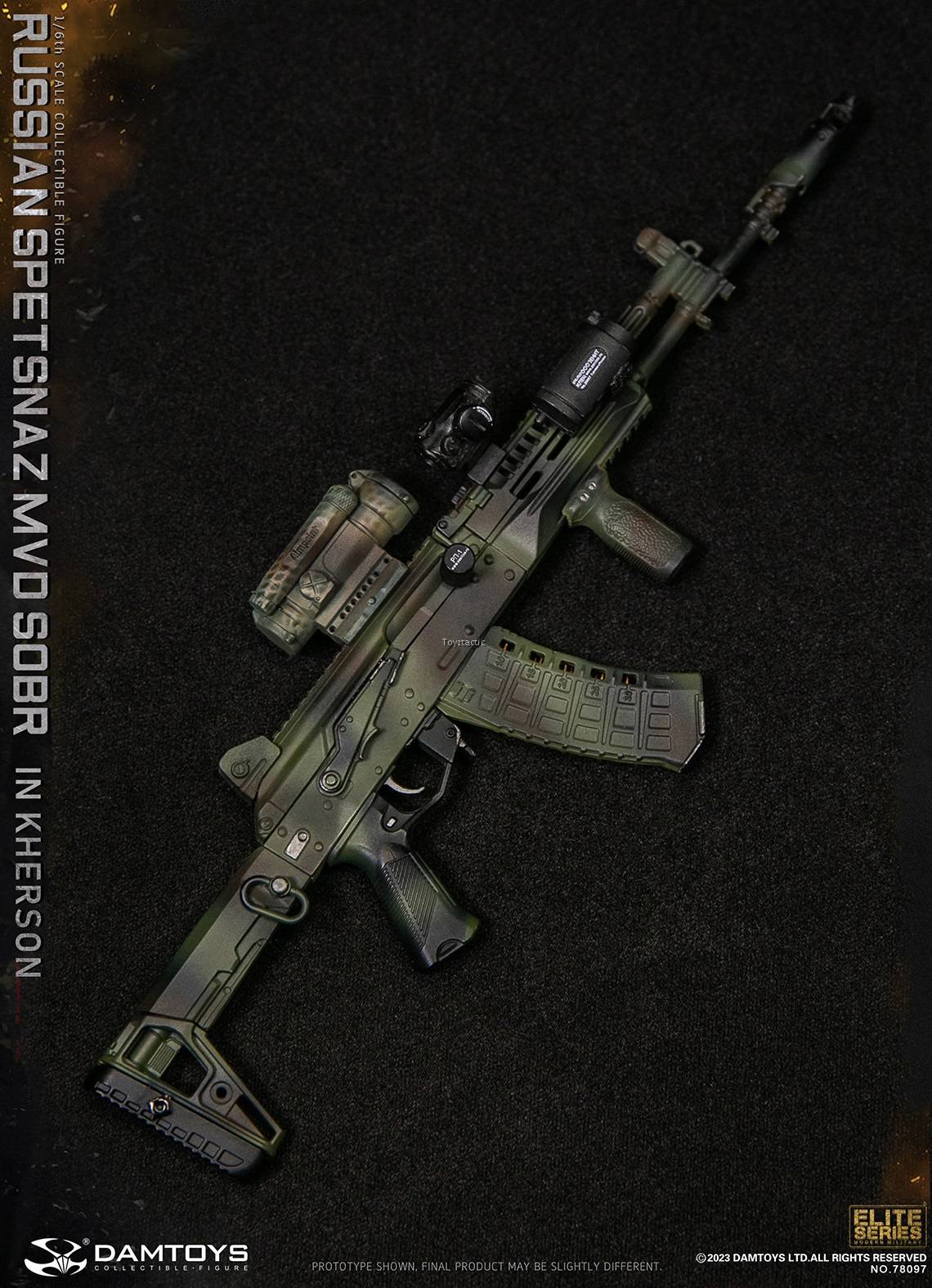 (PREORDER) DAMTOYS 78097 1/6 RUSSIAN SPETSNAZ MVD SOBR IN KHERSON