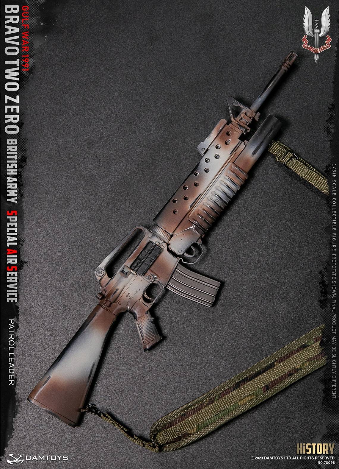 (PREORDER) DAMTOYS 78098 1/6 "Bravo Two Zero" British Army Special Air ...