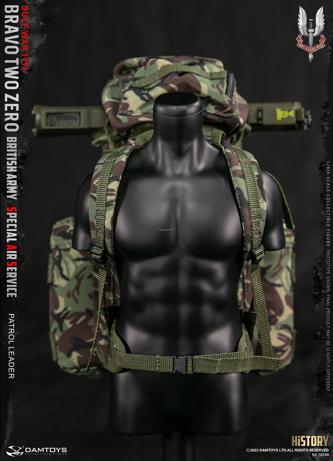 (PREORDER) DAMTOYS 78098 1/6 "Bravo Two Zero" British Army Special Air ...