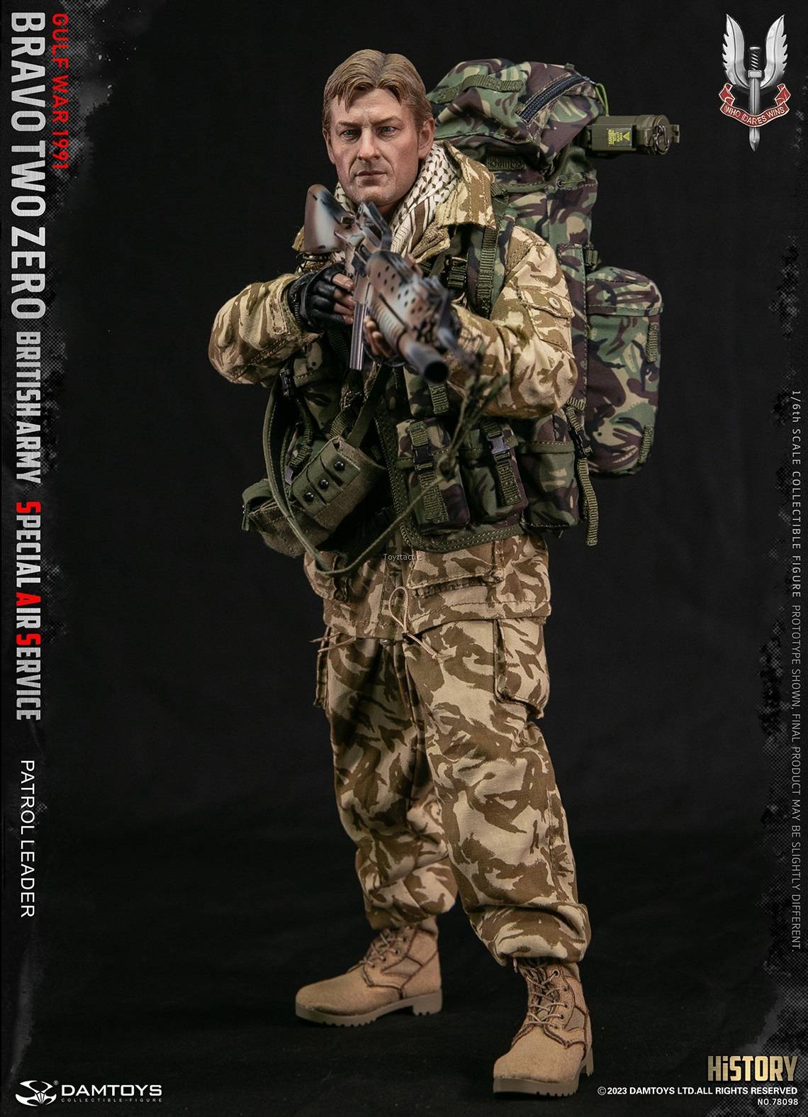 (PREORDER) DAMTOYS 78098 1/6 "Bravo Two Zero" British Army Special Air ...