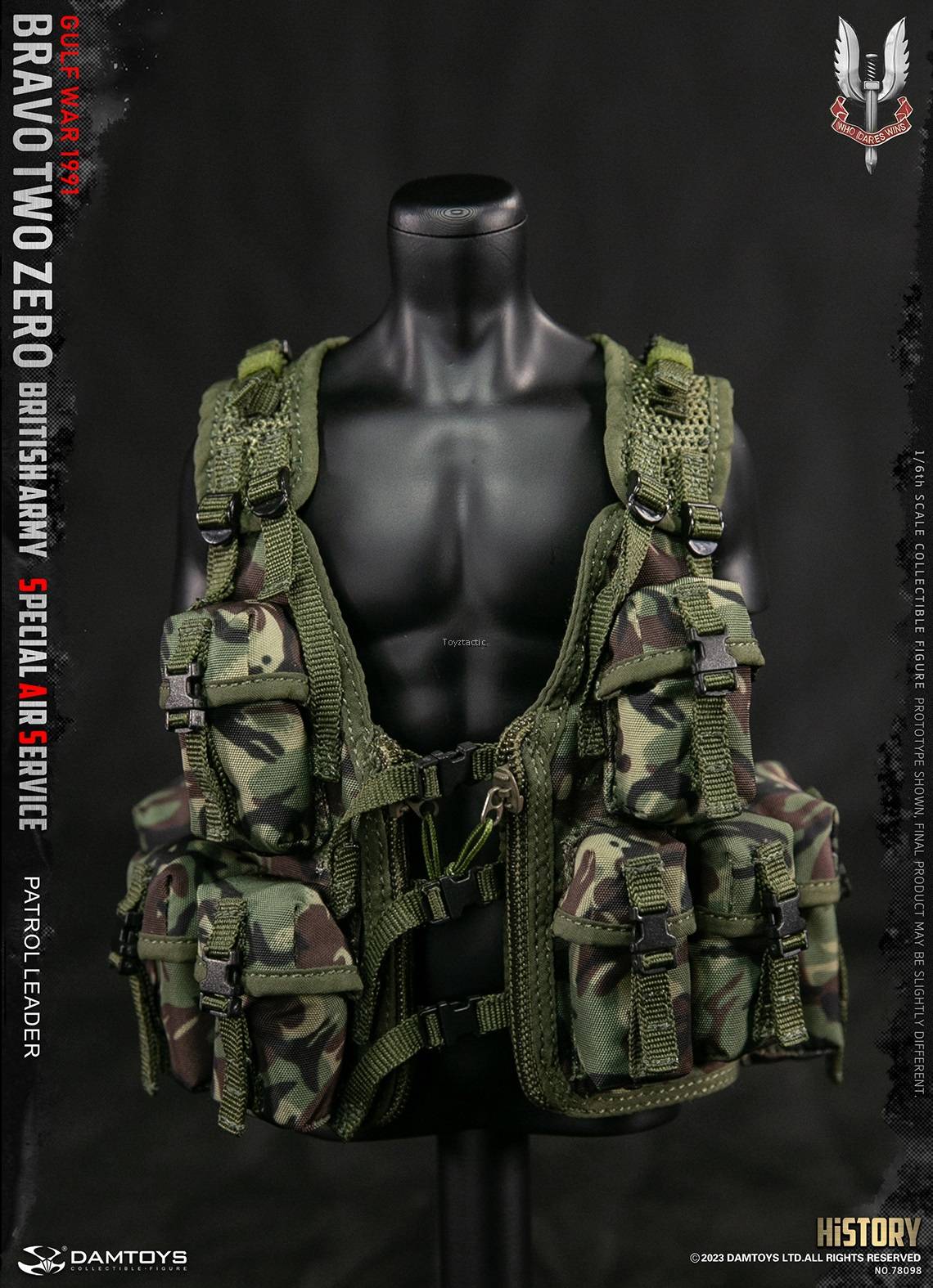 (PREORDER) DAMTOYS 78098 1/6 "Bravo Two Zero" British Army Special Air ...