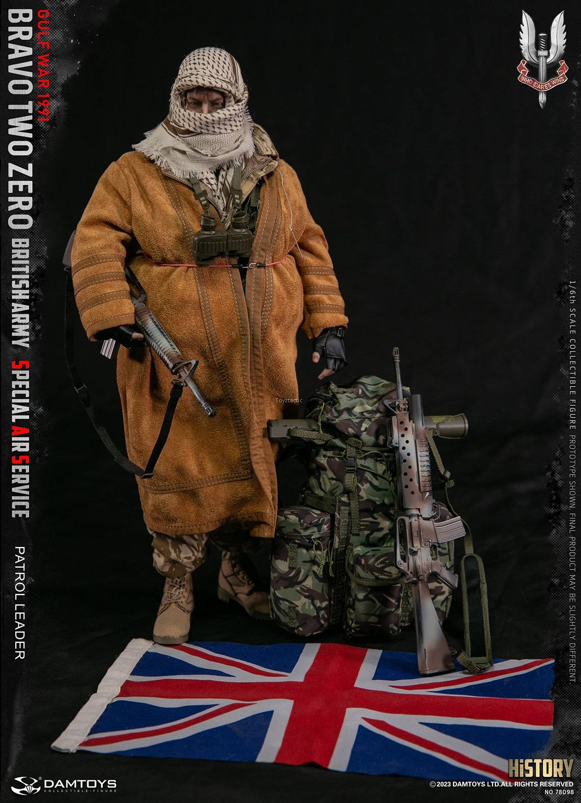 (PREORDER) DAMTOYS 78098 1/6 "Bravo Two Zero" British Army Special Air ...