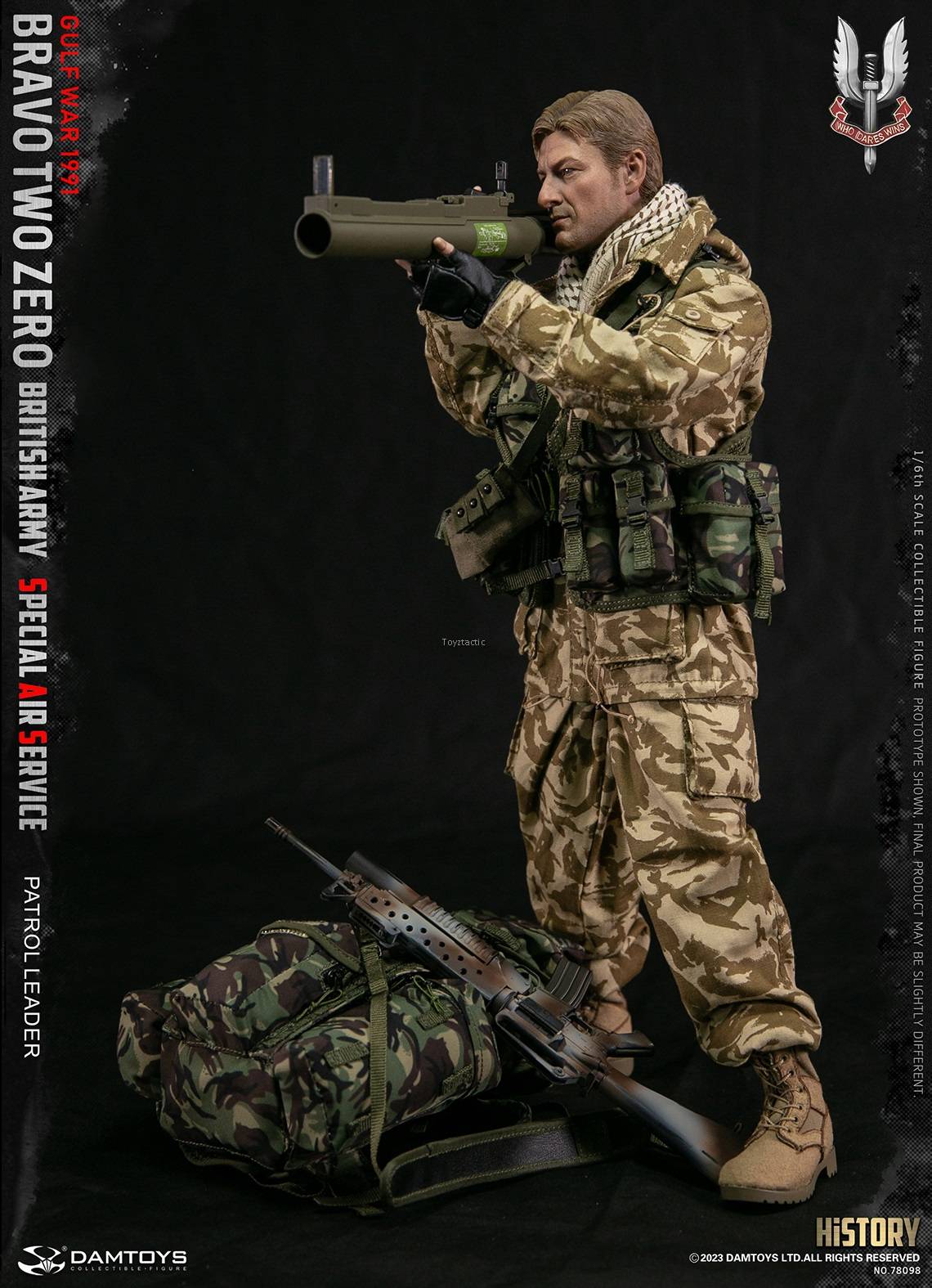 (PREORDER) DAMTOYS 78098 1/6 "Bravo Two Zero" British Army Special Air ...