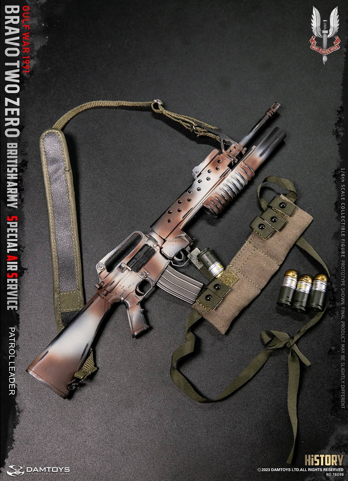 (PREORDER) DAMTOYS 78098 1/6 "Bravo Two Zero" British Army Special Air ...
