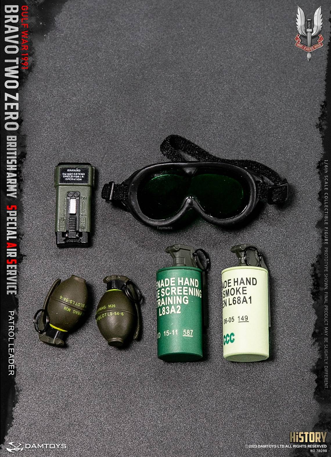 (PREORDER) DAMTOYS 78098 1/6 "Bravo Two Zero" British Army Special Air ...
