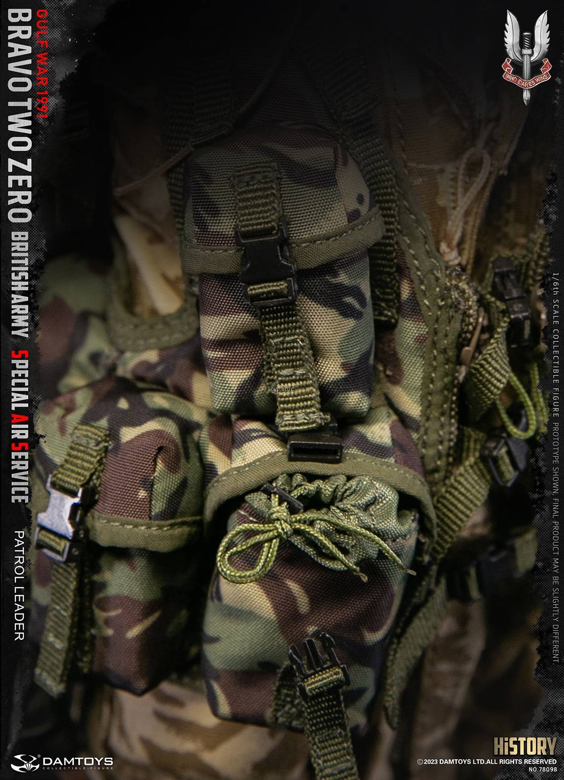(PREORDER) DAMTOYS 78098 1/6 "Bravo Two Zero" British Army Special Air ...
