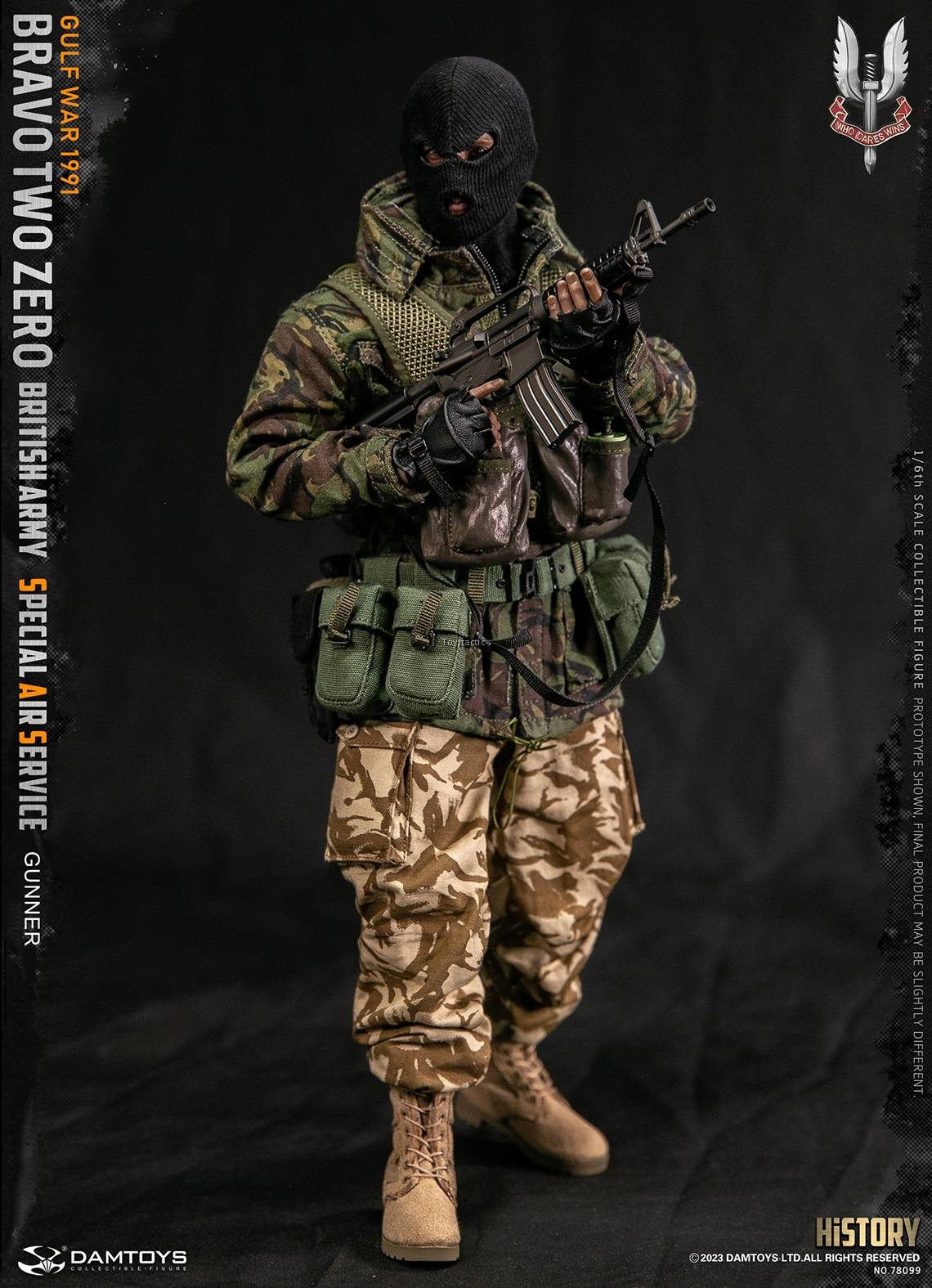 (PREORDER) DAMTOYS 78099 1/6 "Bravo Two Zero" British Army Special Air ...
