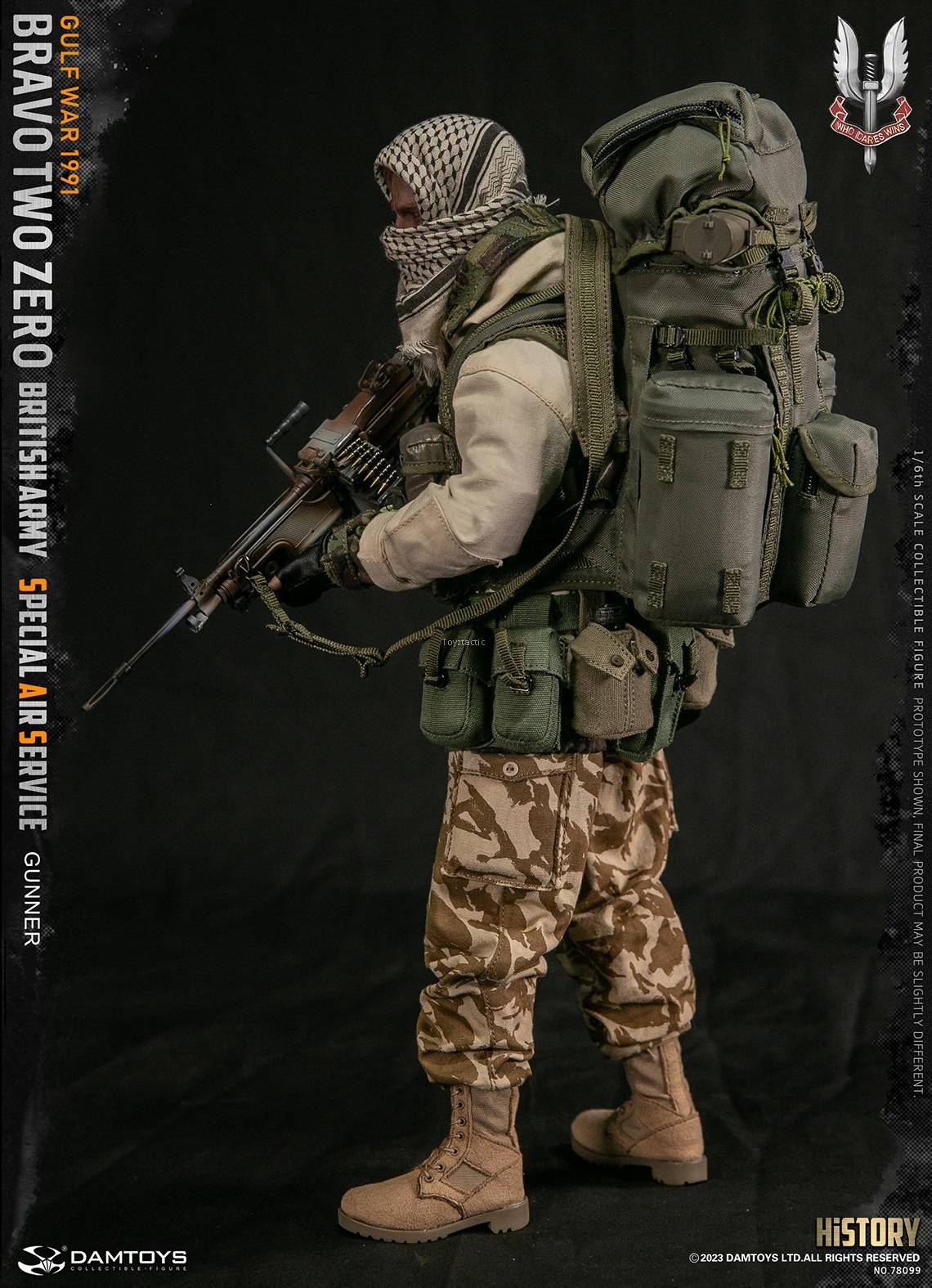 (PREORDER) DAMTOYS 78099 1/6 "Bravo Two Zero" British Army Special Air ...