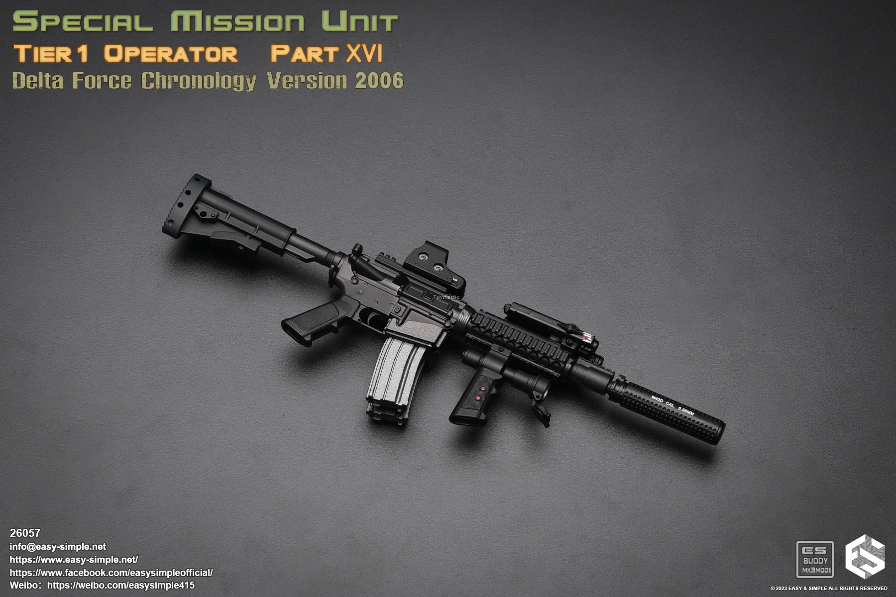 (PREORDER) EASY&SIMPLE 26057 1/6 SMU Tier1 Operator Part XVI Delta ...