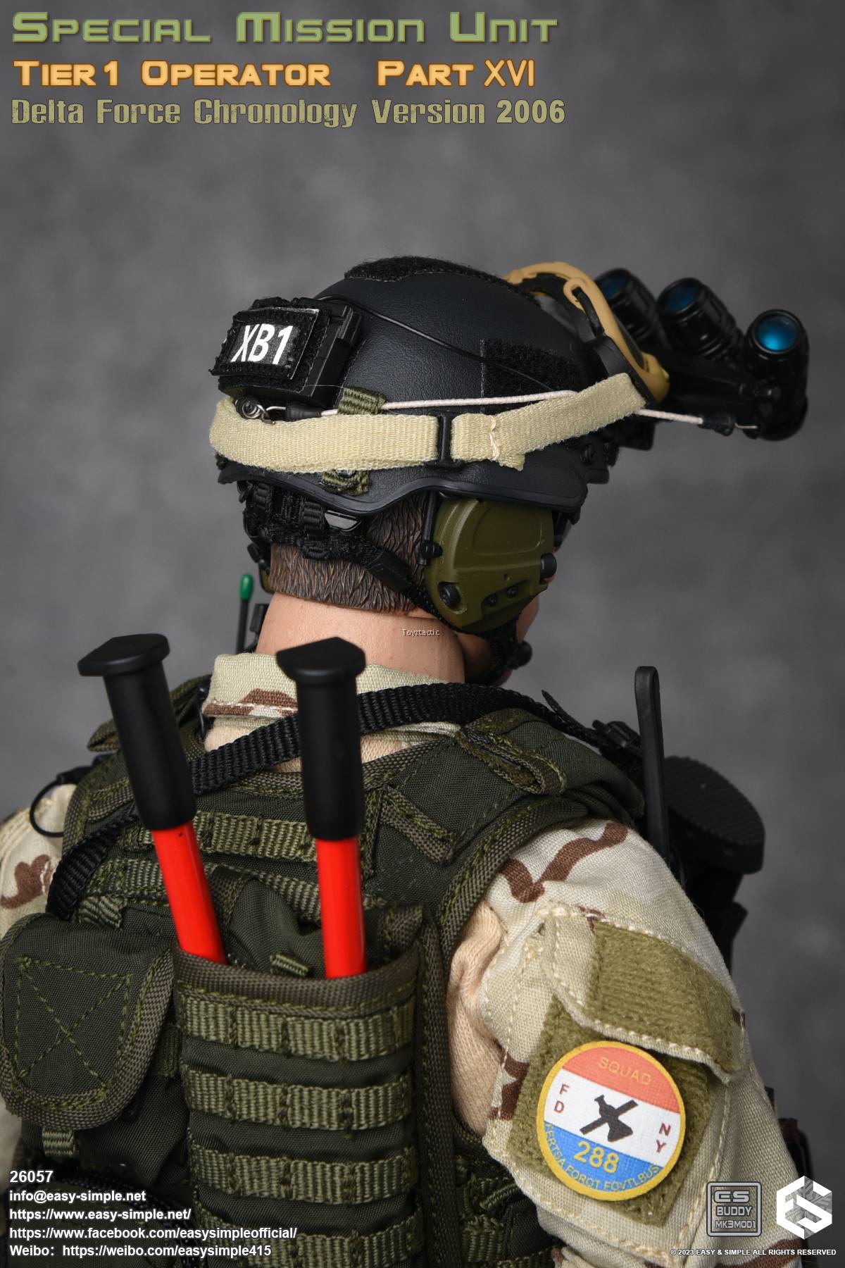 (PREORDER) EASY&SIMPLE 26057 1/6 SMU Tier1 Operator Part XVI Delta ...