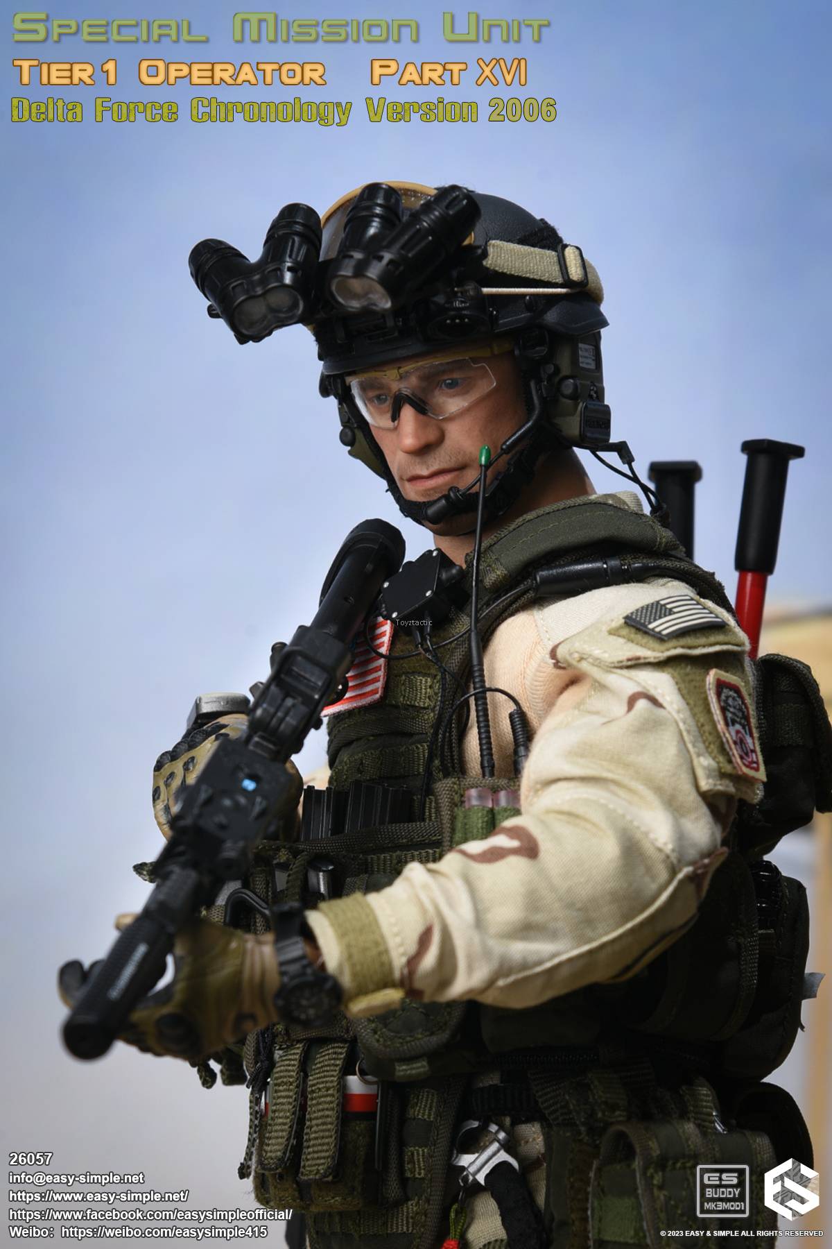 (PREORDER) EASY&SIMPLE 26057 1/6 SMU Tier1 Operator Part XVI Delta ...