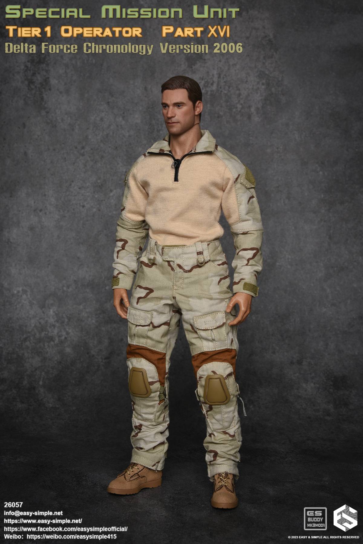 (PREORDER) EASY&SIMPLE 26057 1/6 SMU Tier1 Operator Part XVI Delta ...
