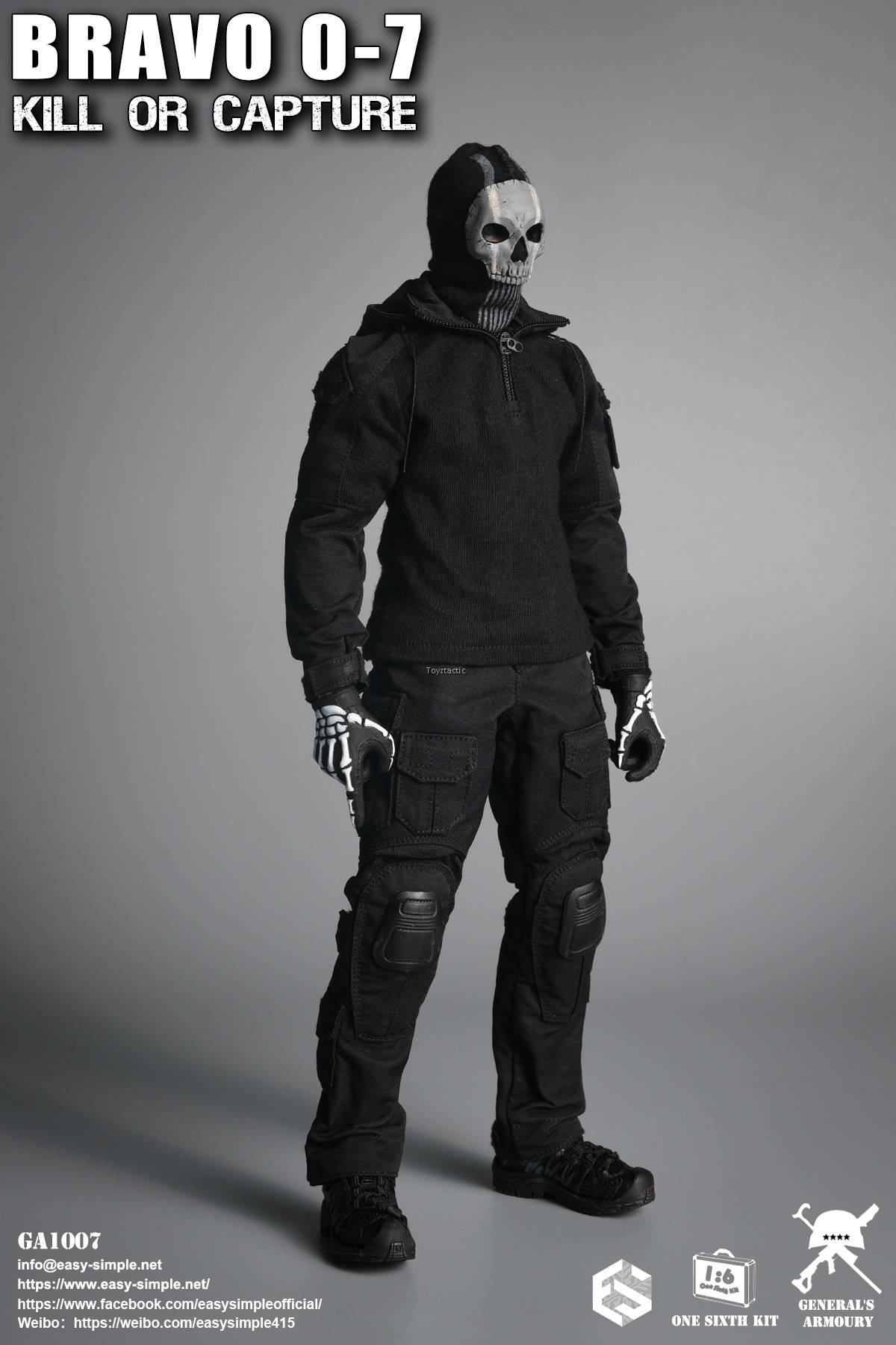 (PREORDER) General's Armoury GA1007 1/6 Bravo 0-7 Kill Or Capture