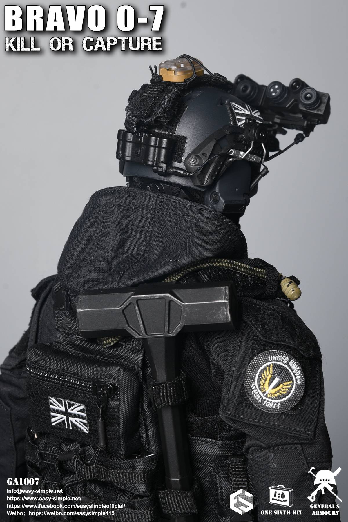 (PREORDER) General's Armoury GA1007 1/6 Bravo 0-7 Kill Or Capture