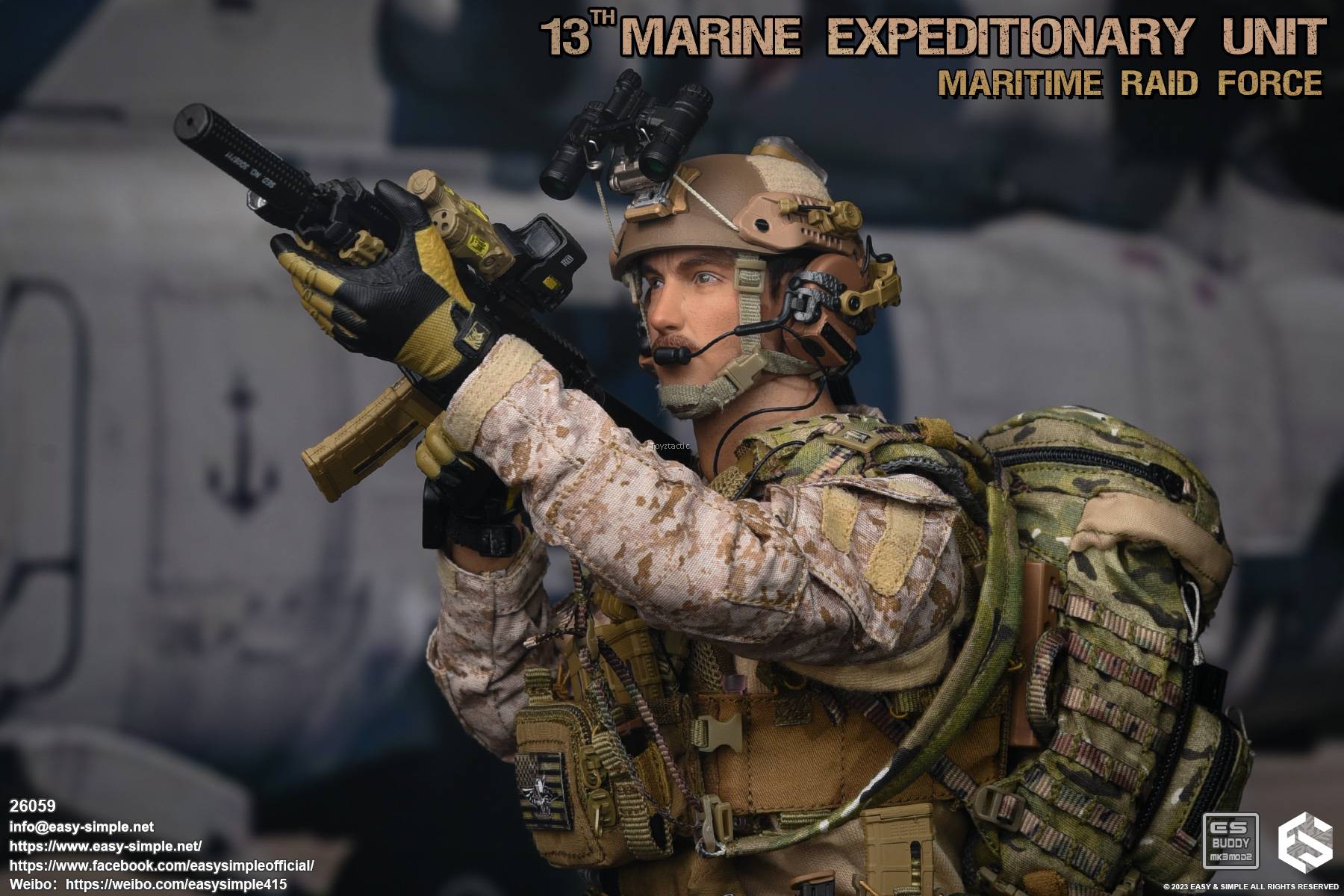 EASY&SIMPLE 26059 1/6 13th Marine Expeditionary Unit - Maritime Raid Force
