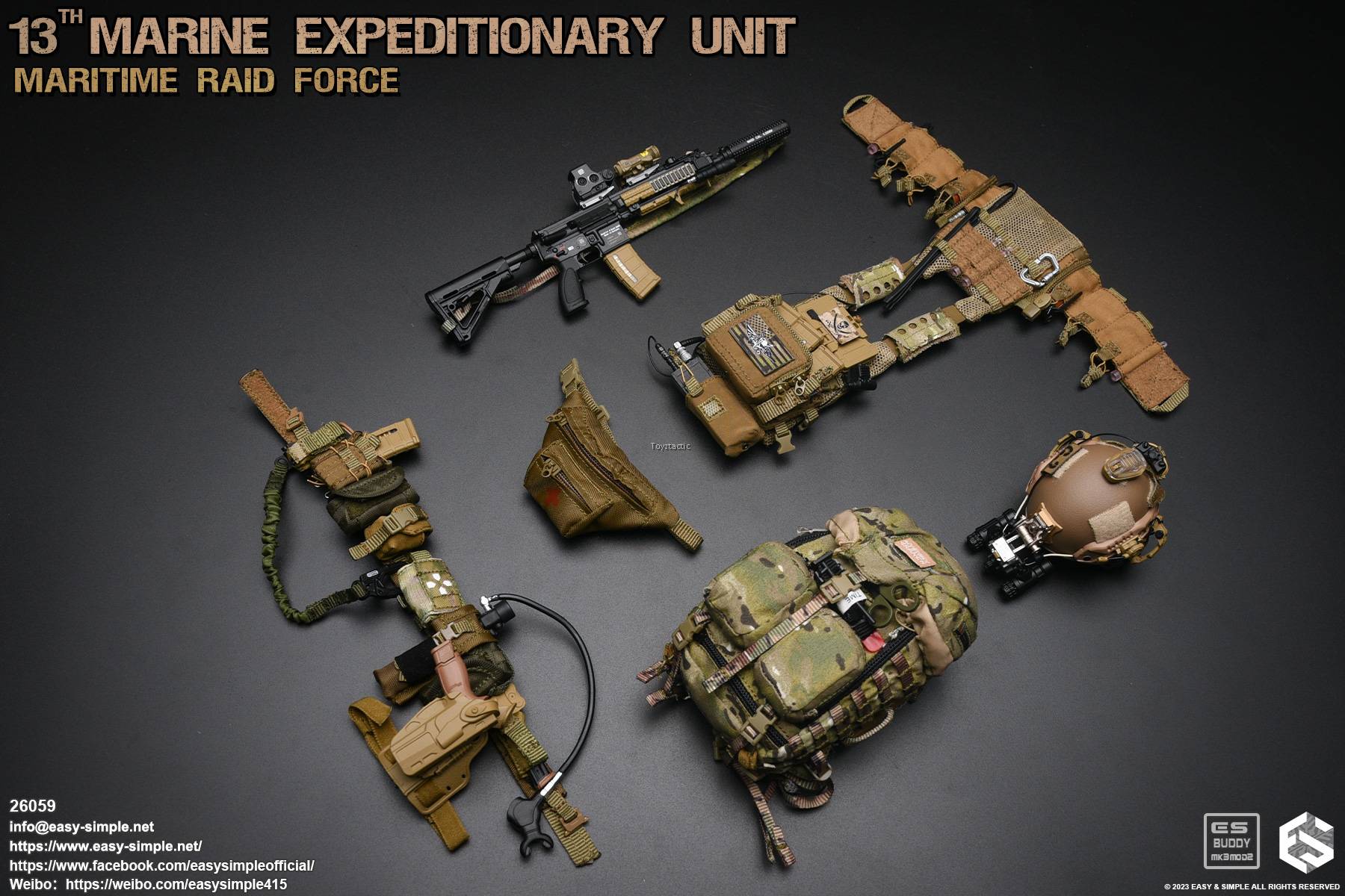 EASY&SIMPLE 26059 1/6 13th Marine Expeditionary Unit - Maritime Raid Force