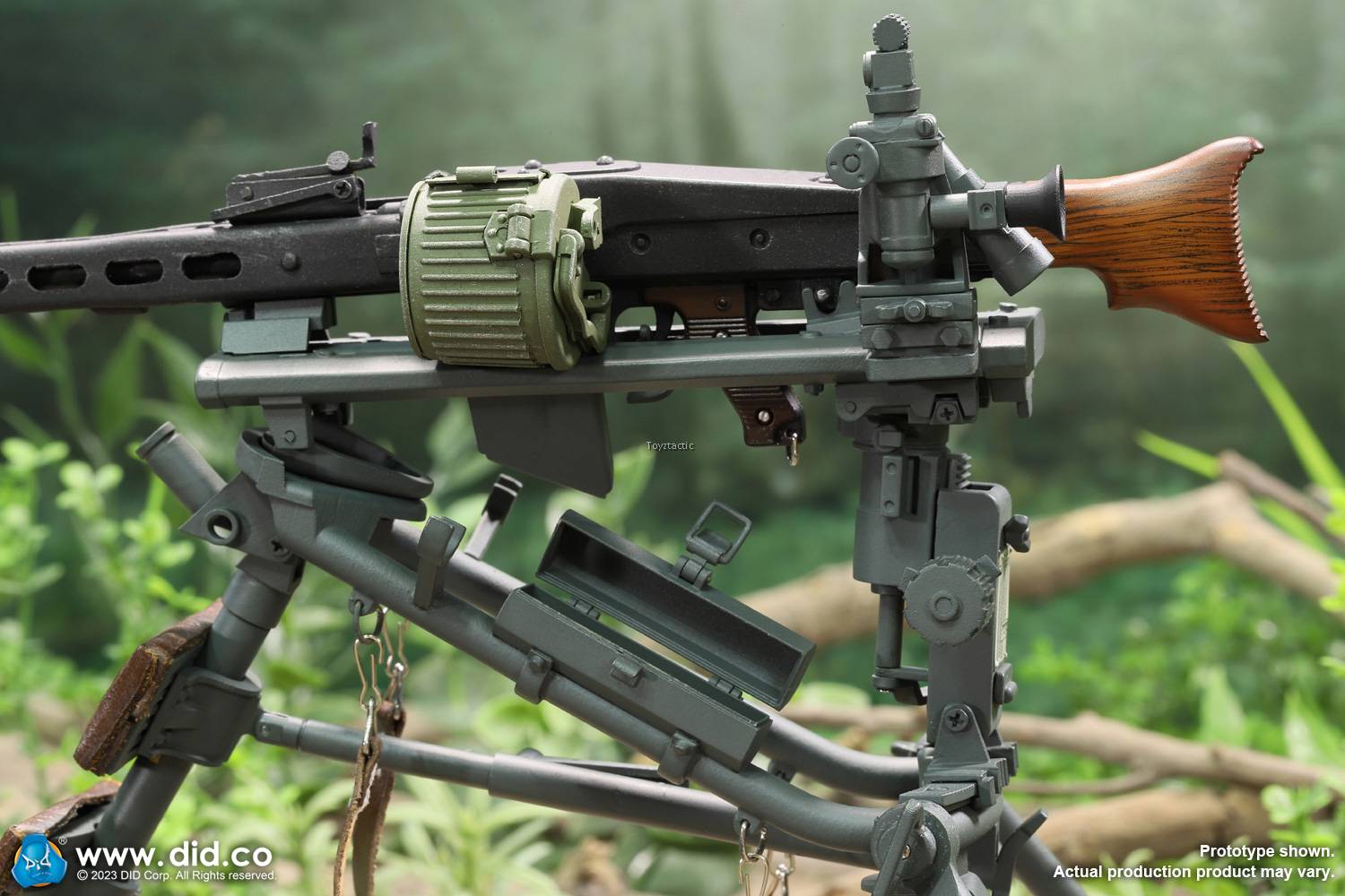 (PREORDER) DID E60073G 1/6 Tripod for MG42 - Green