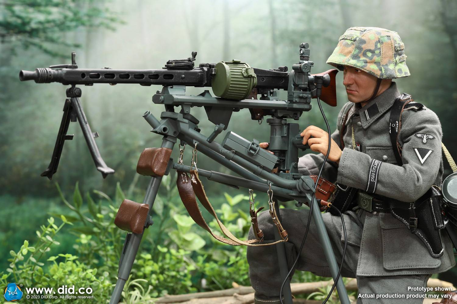 (PREORDER) DID E60073G 1/6 Tripod for MG42 - Green