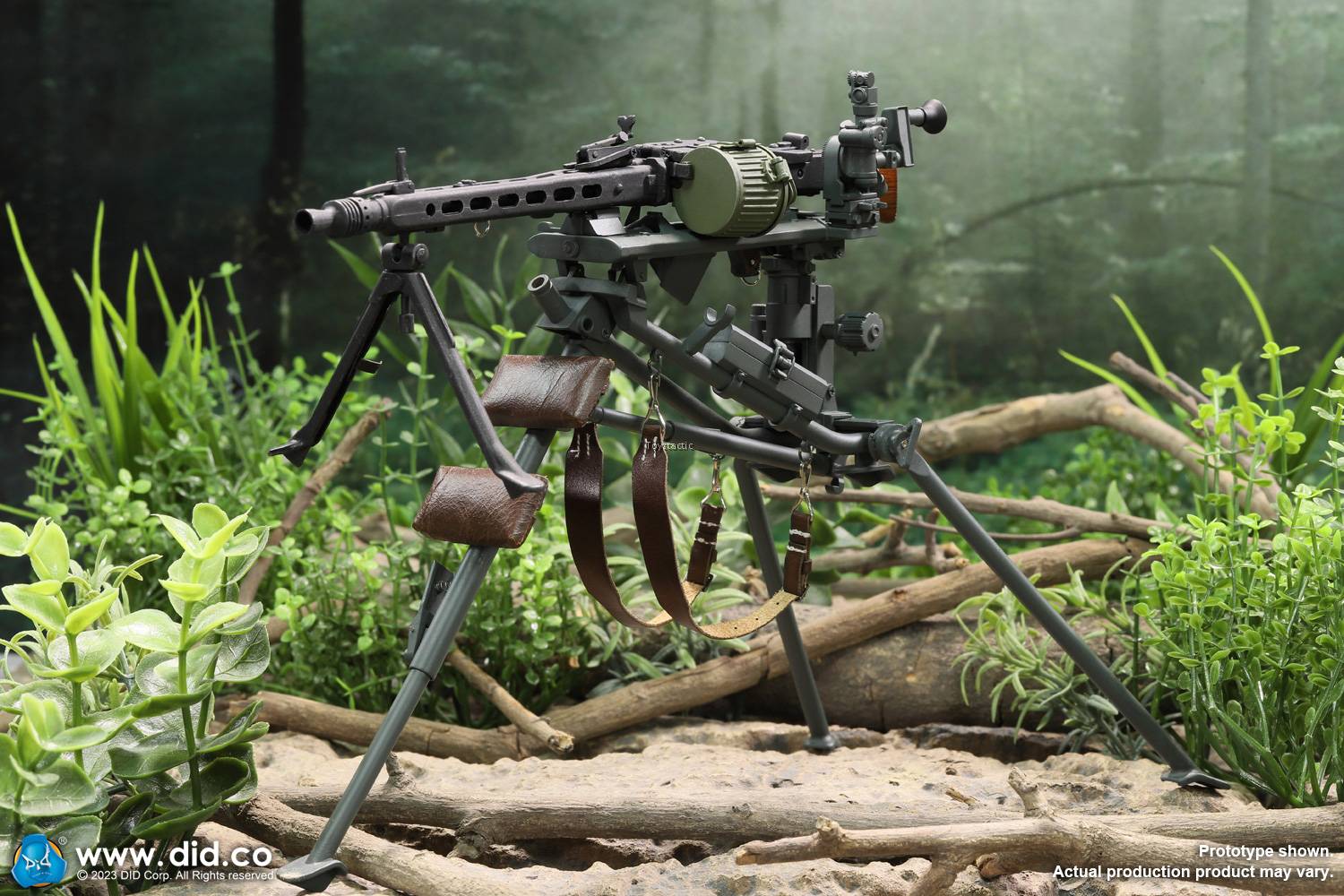 (PREORDER) DID E60073G 1/6 Tripod for MG42 - Green