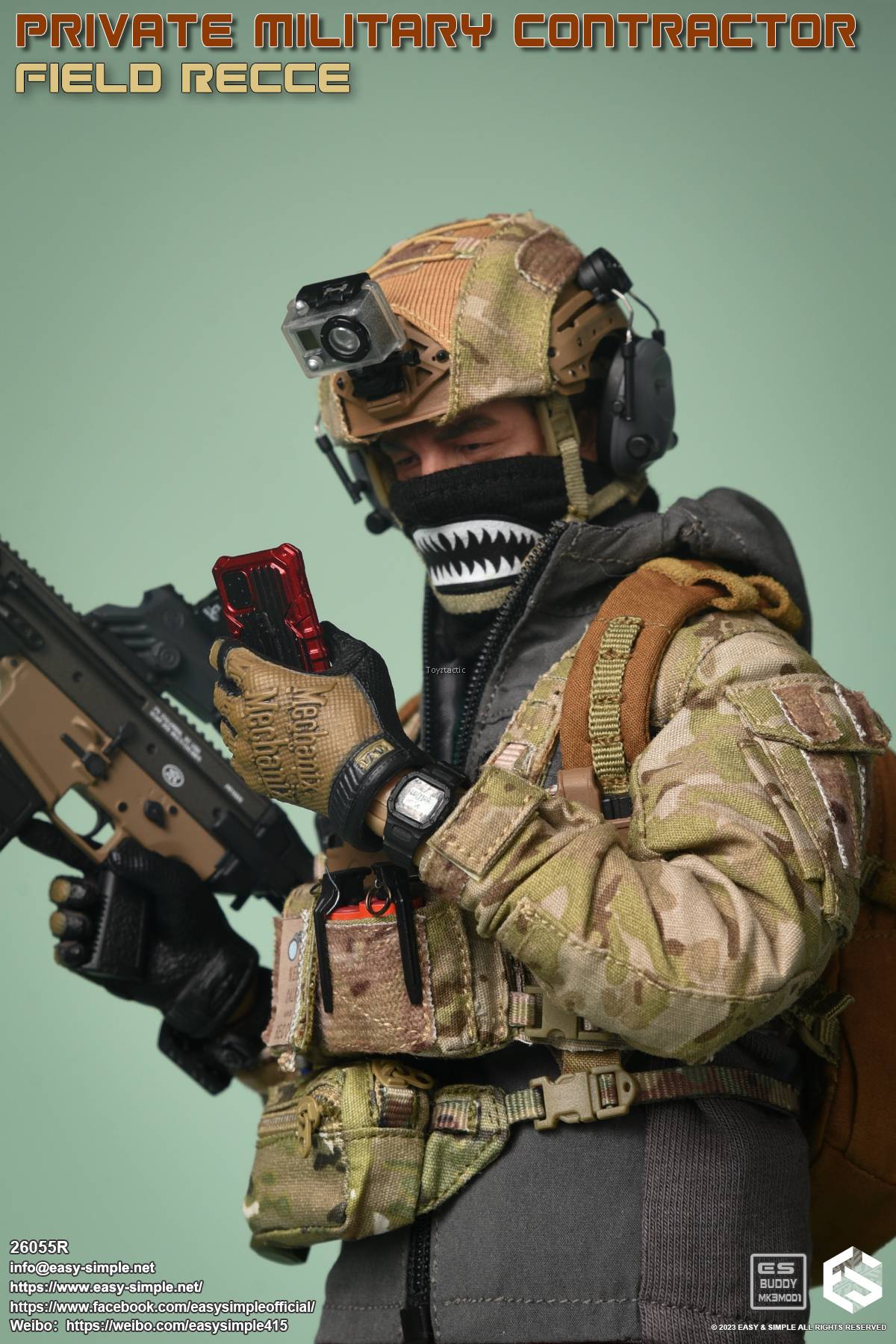 EASY&SIMPLE 26055R 1/6 Private Military Contractor Field Recce