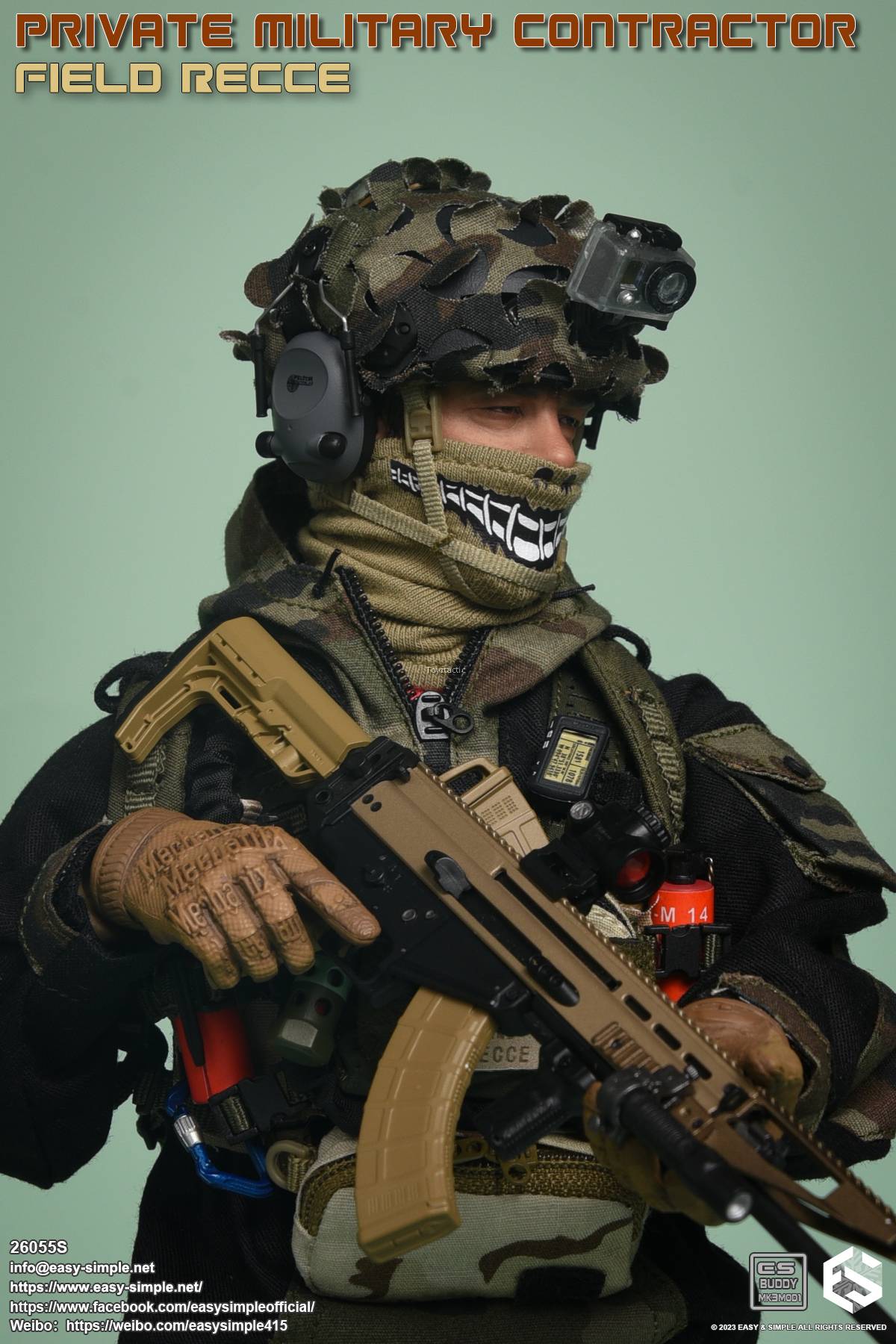 EASY&SIMPLE 26055S 1/6 Private Military Contractor Field Recce