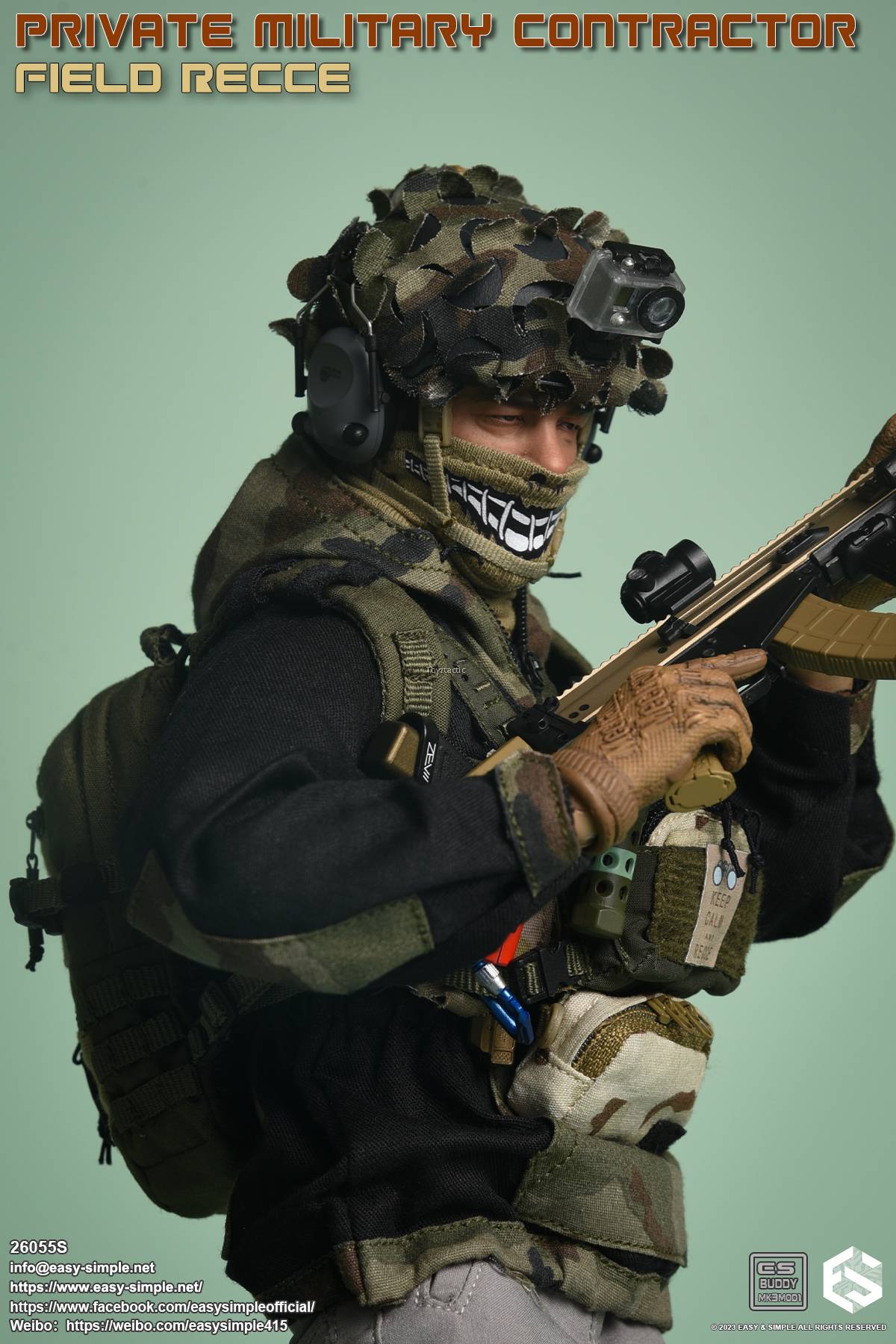 EASY&SIMPLE 26055S 1/6 Private Military Contractor Field Recce