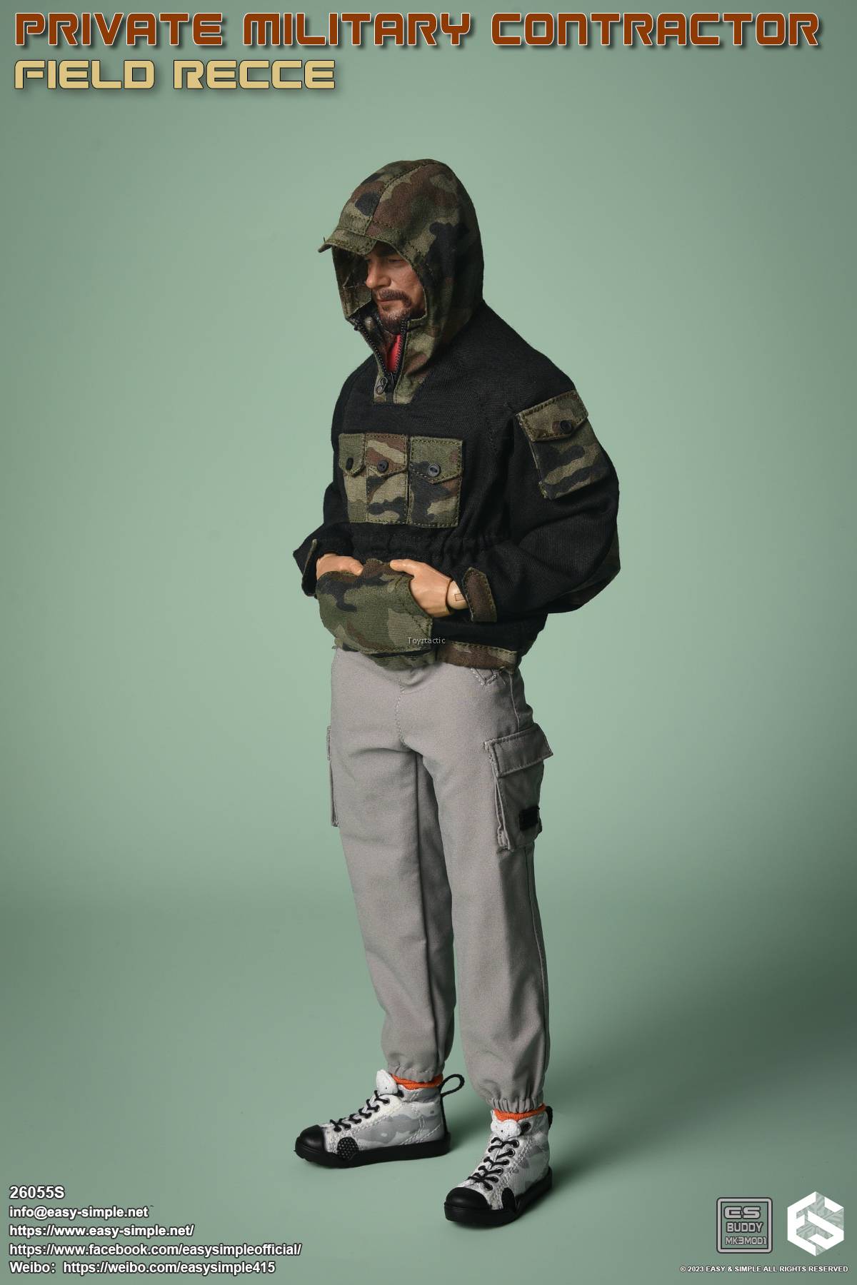 EASY&SIMPLE 26055S 1/6 Private Military Contractor Field Recce