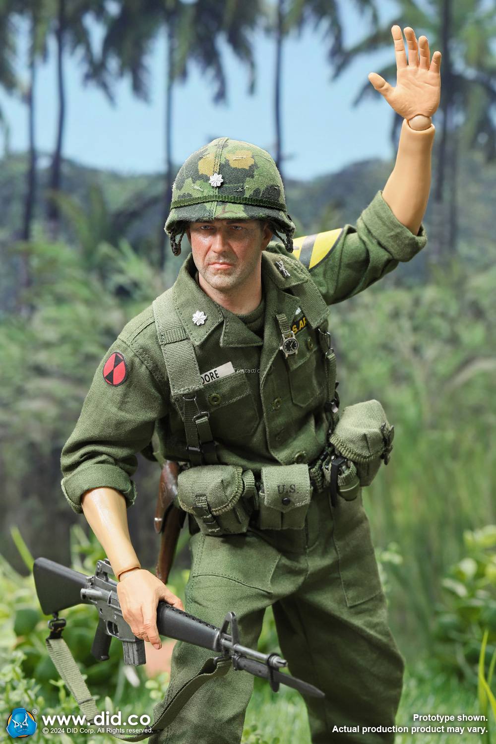 (PREORDER) DID V80174 1/6 Vietnam War U.S. Army Lt. Col. Moore