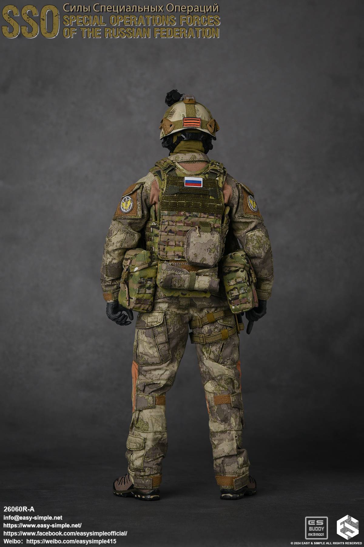 EASY&SIMPLE 26060R-A 1/6 Russian Special Operations Forces(SSO)