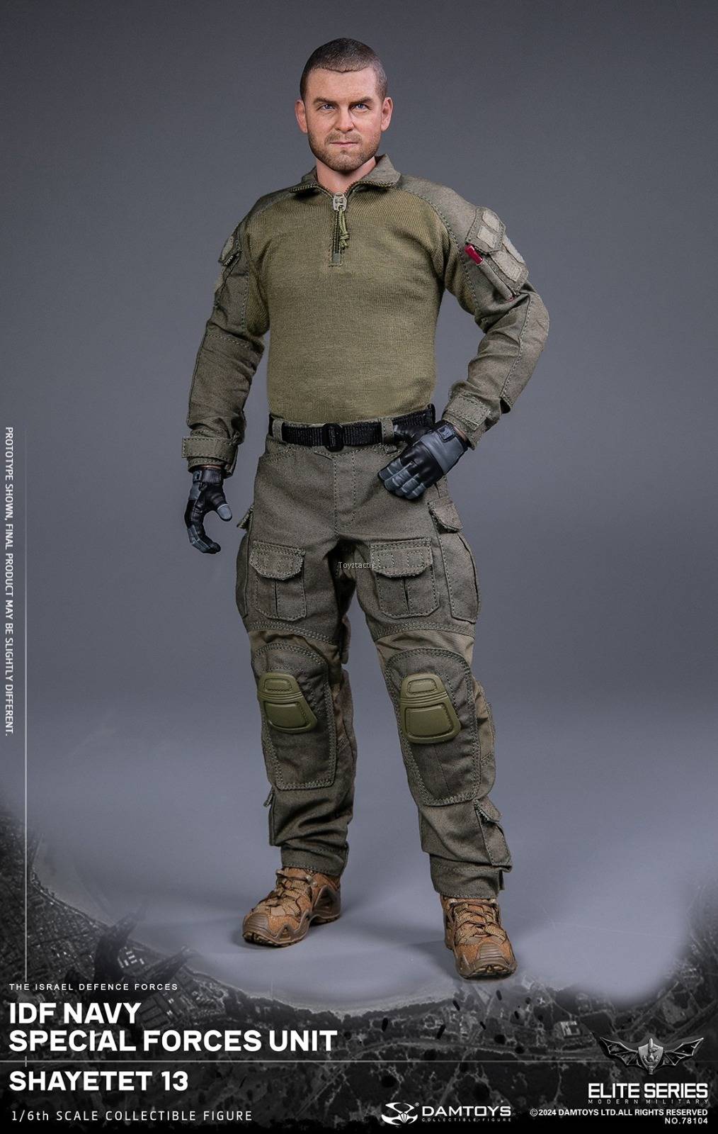 (PREORDER) DAMTOYS 78104 1/6 IDF Navy special forces unit - Shayetet 13