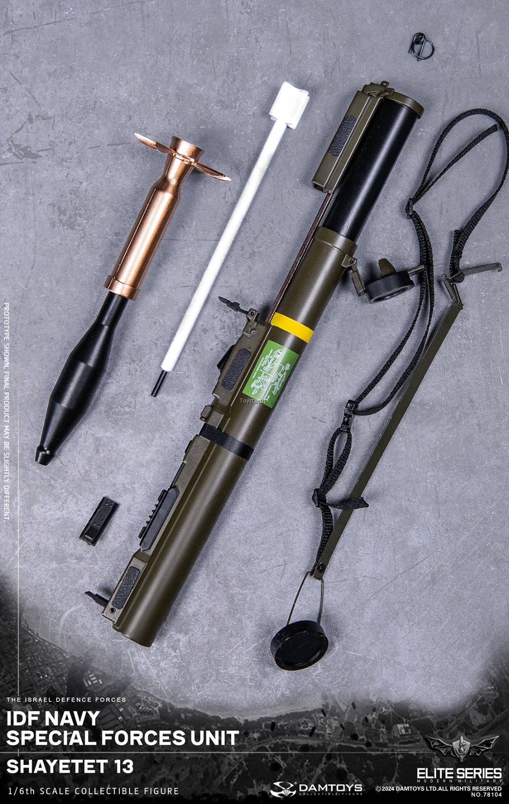(PREORDER) DAMTOYS 78104 1/6 IDF Navy special forces unit - Shayetet 13