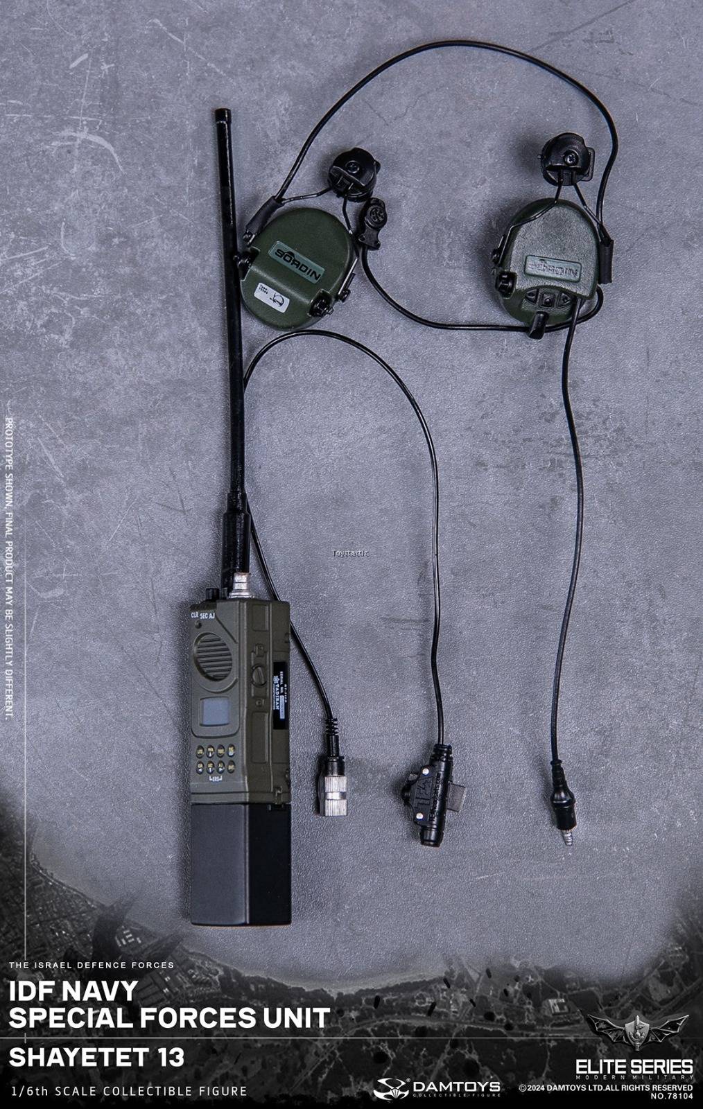 (PREORDER) DAMTOYS 78104 1/6 IDF Navy special forces unit - Shayetet 13
