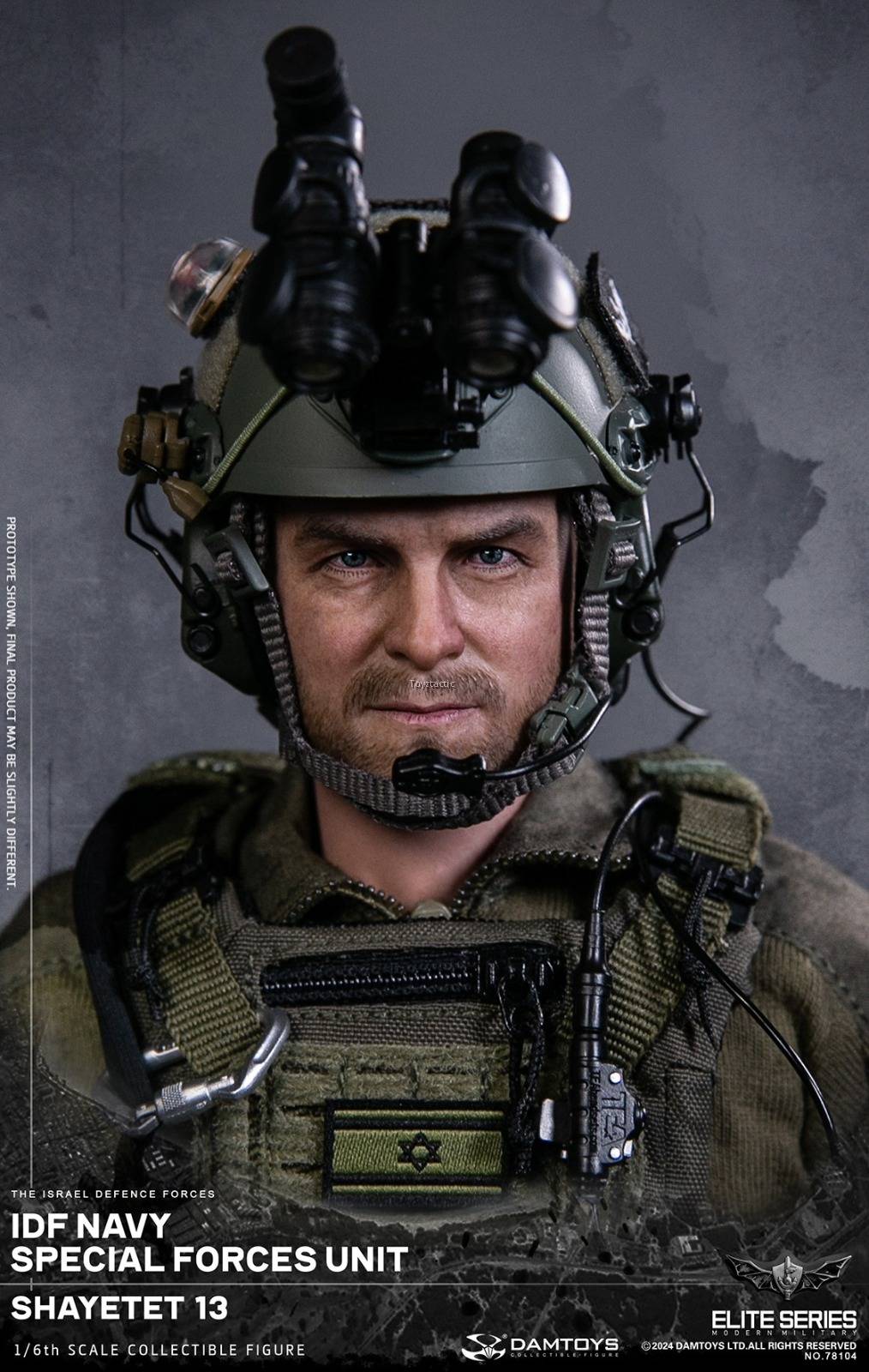 (PREORDER) DAMTOYS 78104 1/6 IDF Navy special forces unit - Shayetet 13