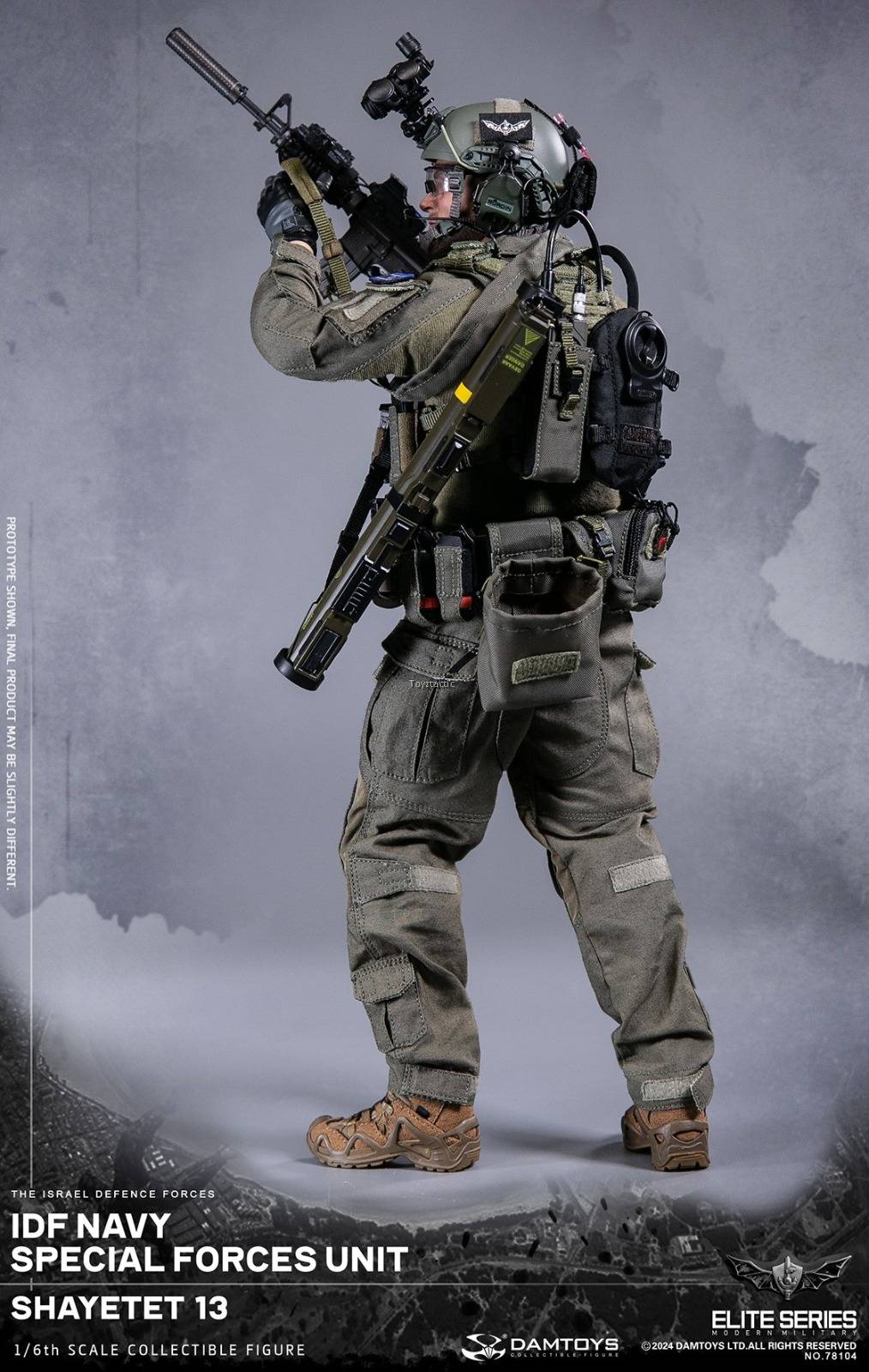 (PREORDER) DAMTOYS 78104 1/6 IDF Navy special forces unit - Shayetet 13