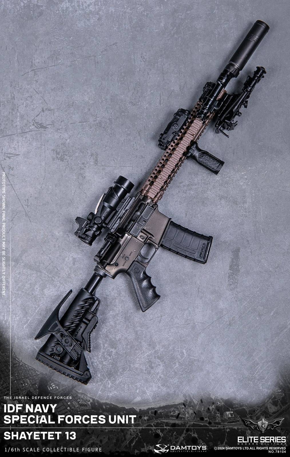 (PREORDER) DAMTOYS 78104 1/6 IDF Navy special forces unit - Shayetet 13