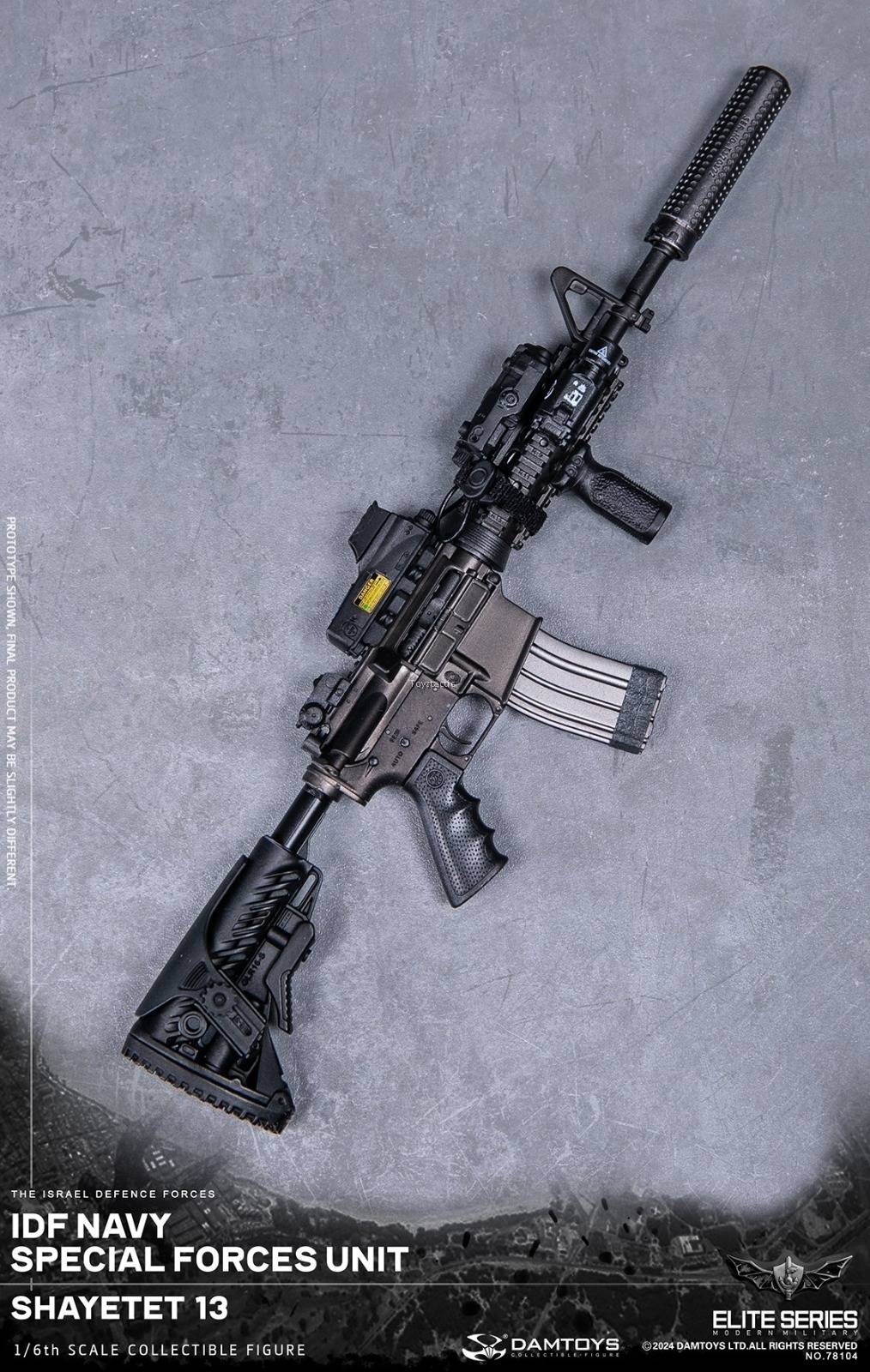 (PREORDER) DAMTOYS 78104 1/6 IDF Navy special forces unit - Shayetet 13