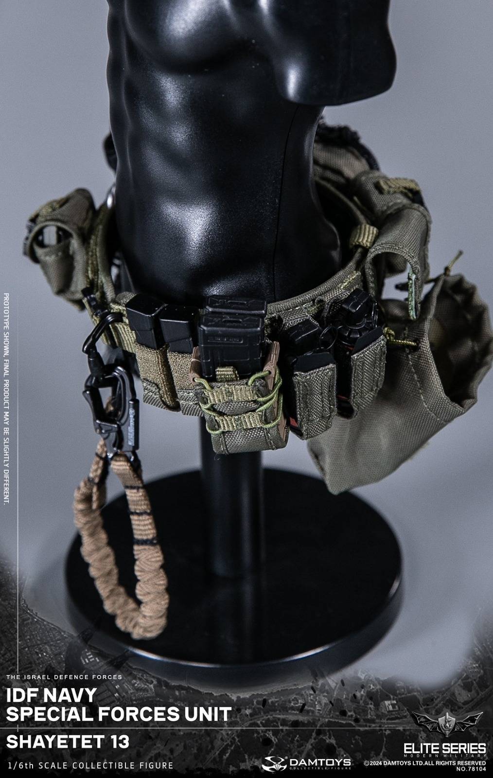 (PREORDER) DAMTOYS 78104 1/6 IDF Navy special forces unit - Shayetet 13